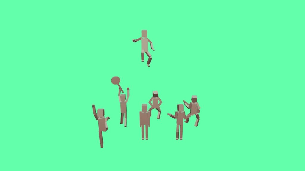 Poses - 3D model by anneM [e5928cf] - Sketchfab