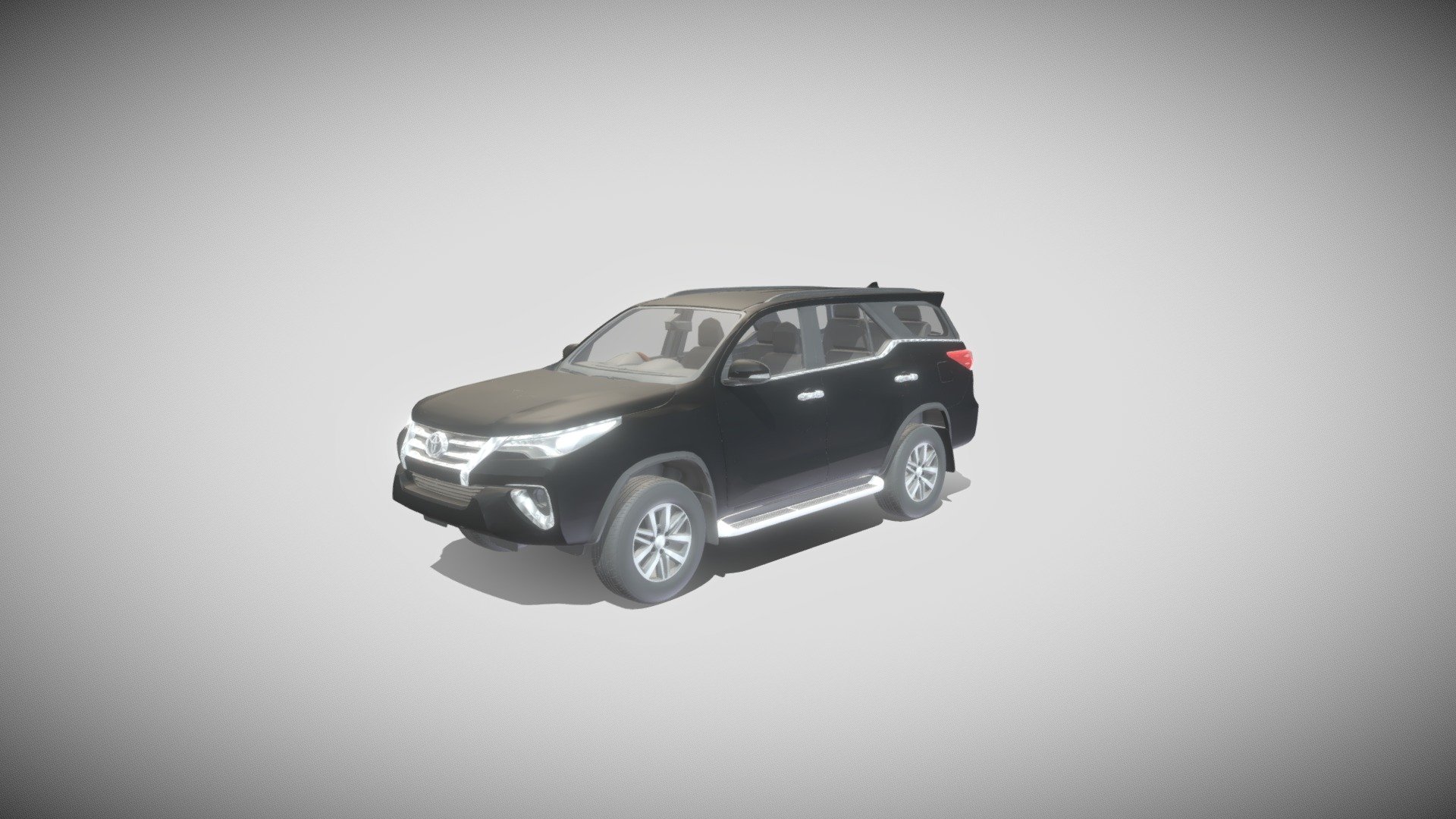 2019 Toyota Fortuner - Download Free 3D model by David_Holiday [e595675 ...
