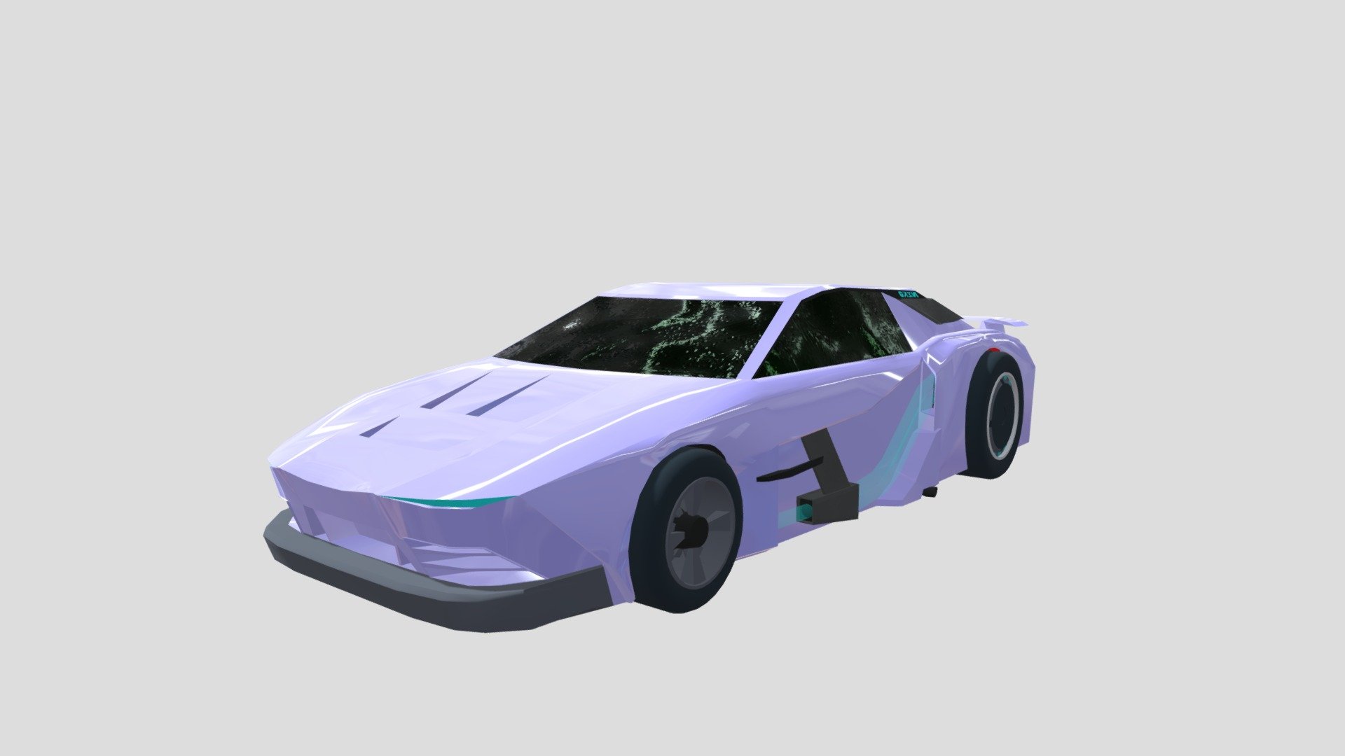 NekoPrototype X - Futuristic Car - 3D model by NekoBlox [e595c68 ...