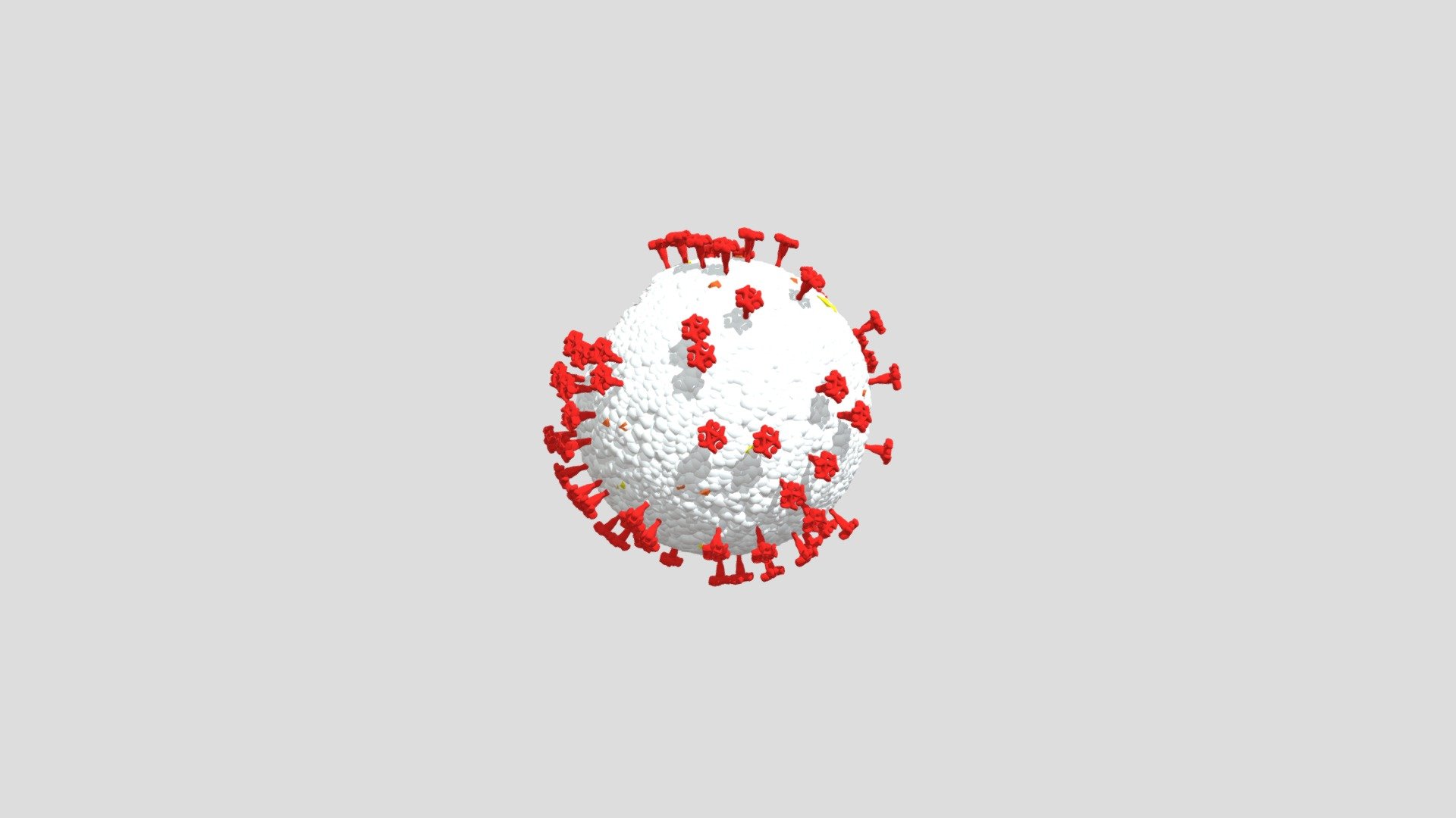 Covid with RNA - 3D model by afarhans12 [e596500] - Sketchfab