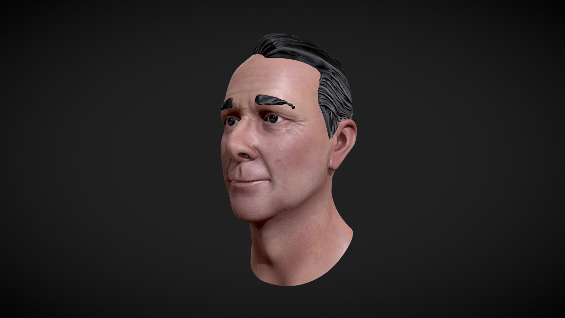 The Head - Assignment - 3D model by Smeerboel [e596608] - Sketchfab