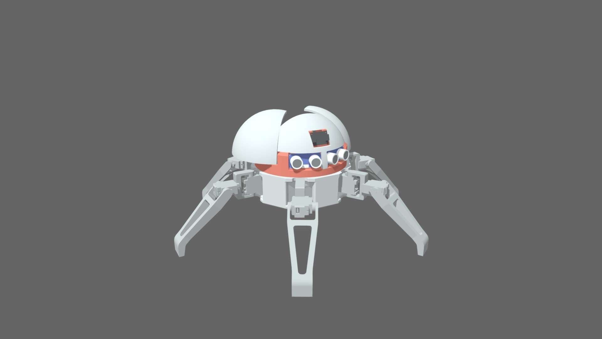 Biologically Inspired Robot - 3D model by KeneOkwoli [e597ffc] - Sketchfab