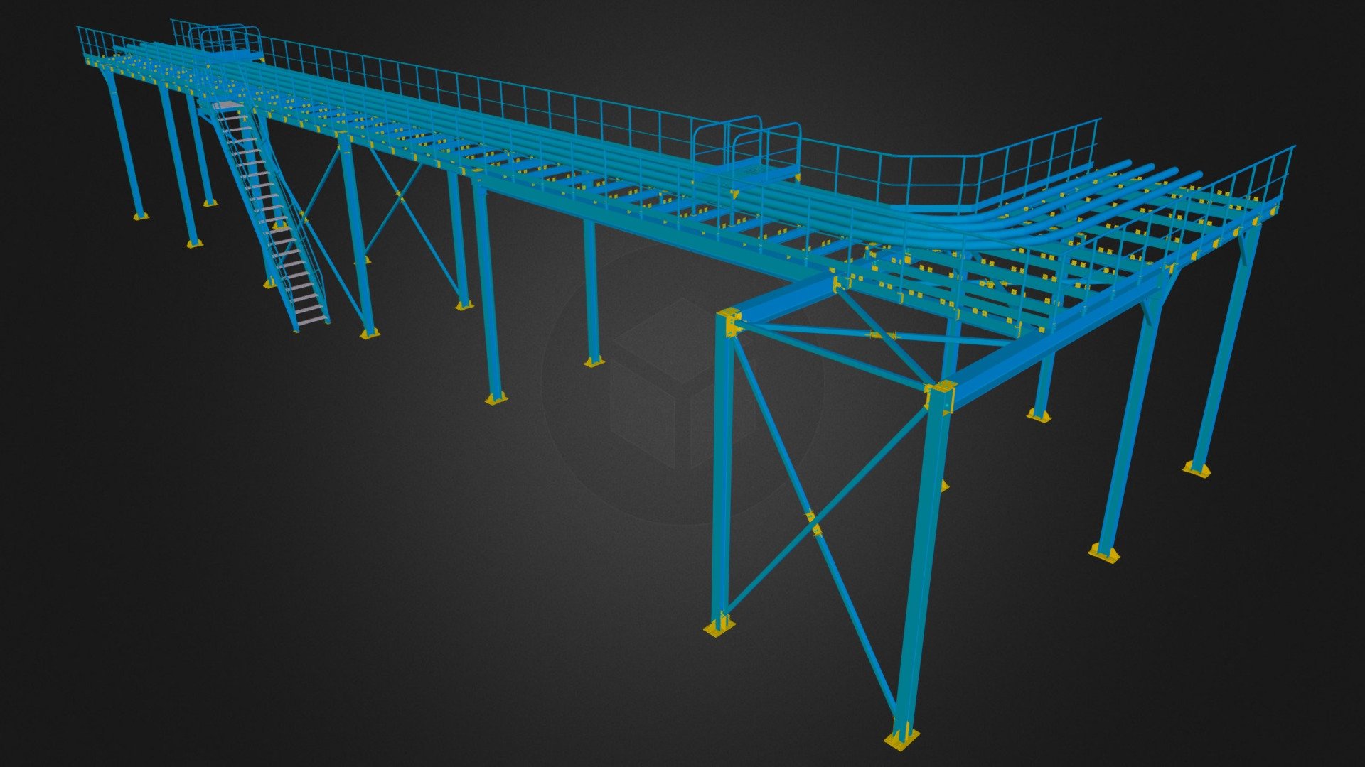 Overpass - 3D model by pohodka [e599394] - Sketchfab