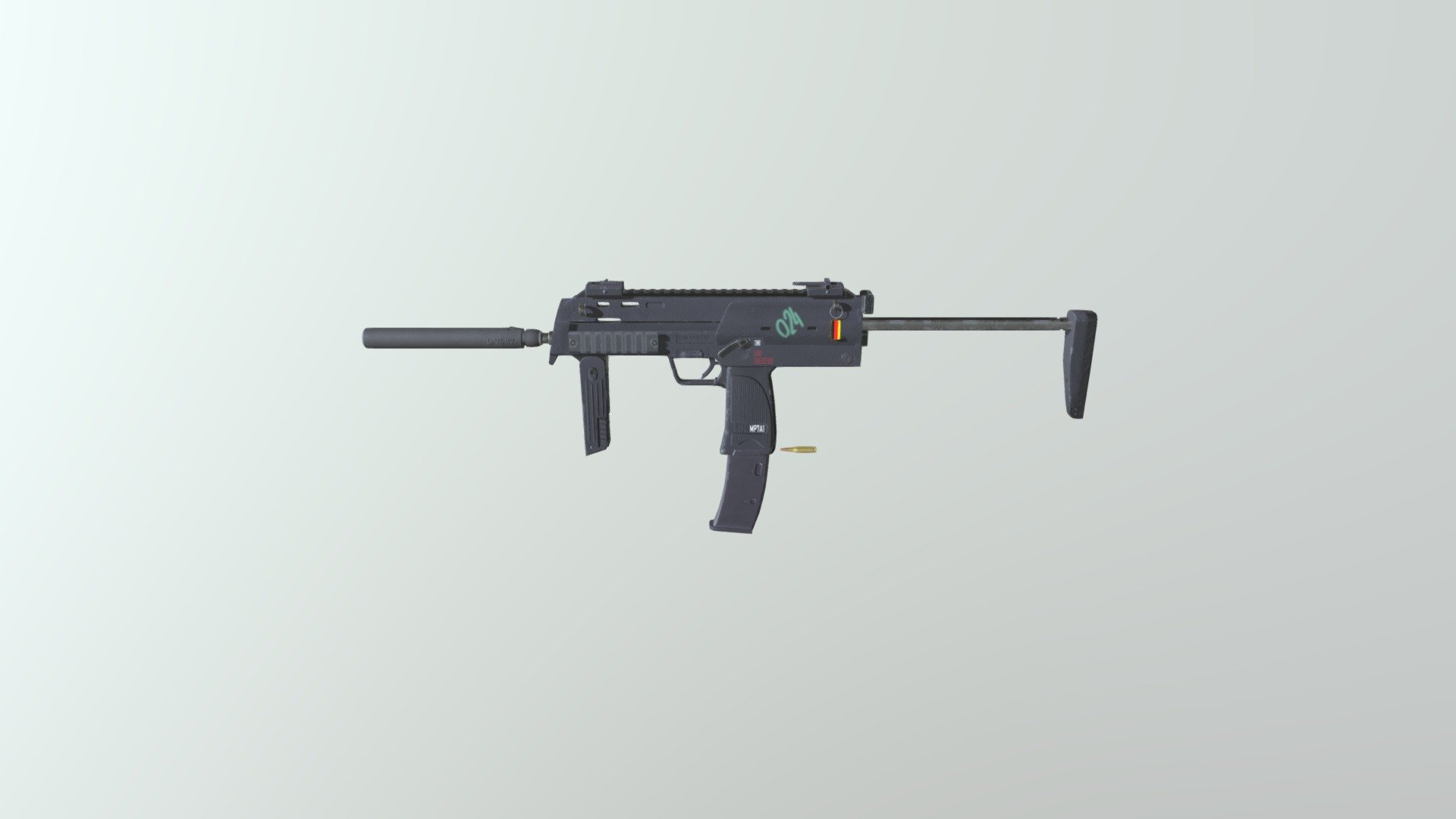 Mp7 Default - 3D model by Jack Baister (@JackBaister-Uni) [e59d540 ...