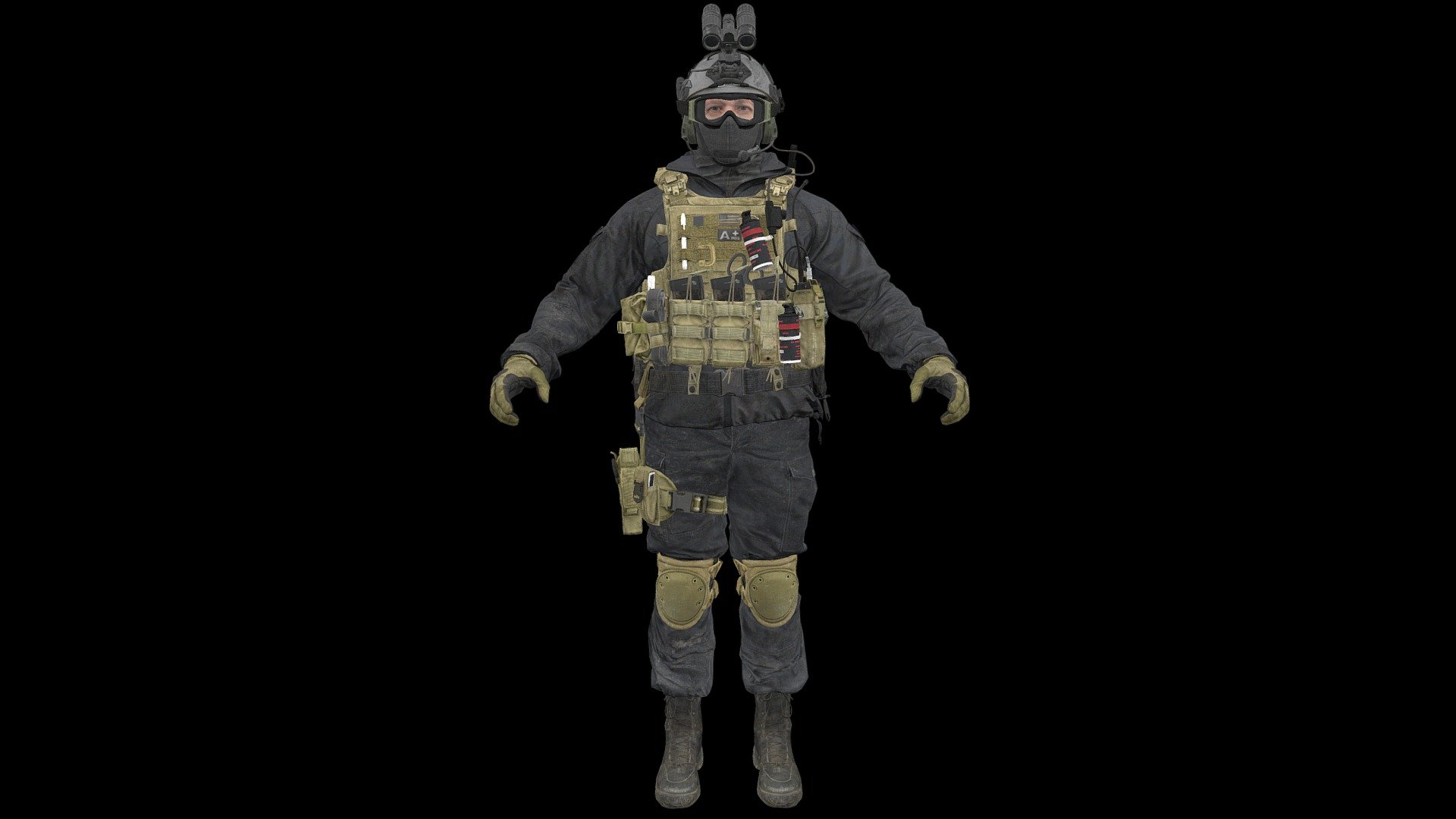 Modern Warfare 2019 - Mil-Sim Shadow Company III - 3D model by 3XtrEmE ...