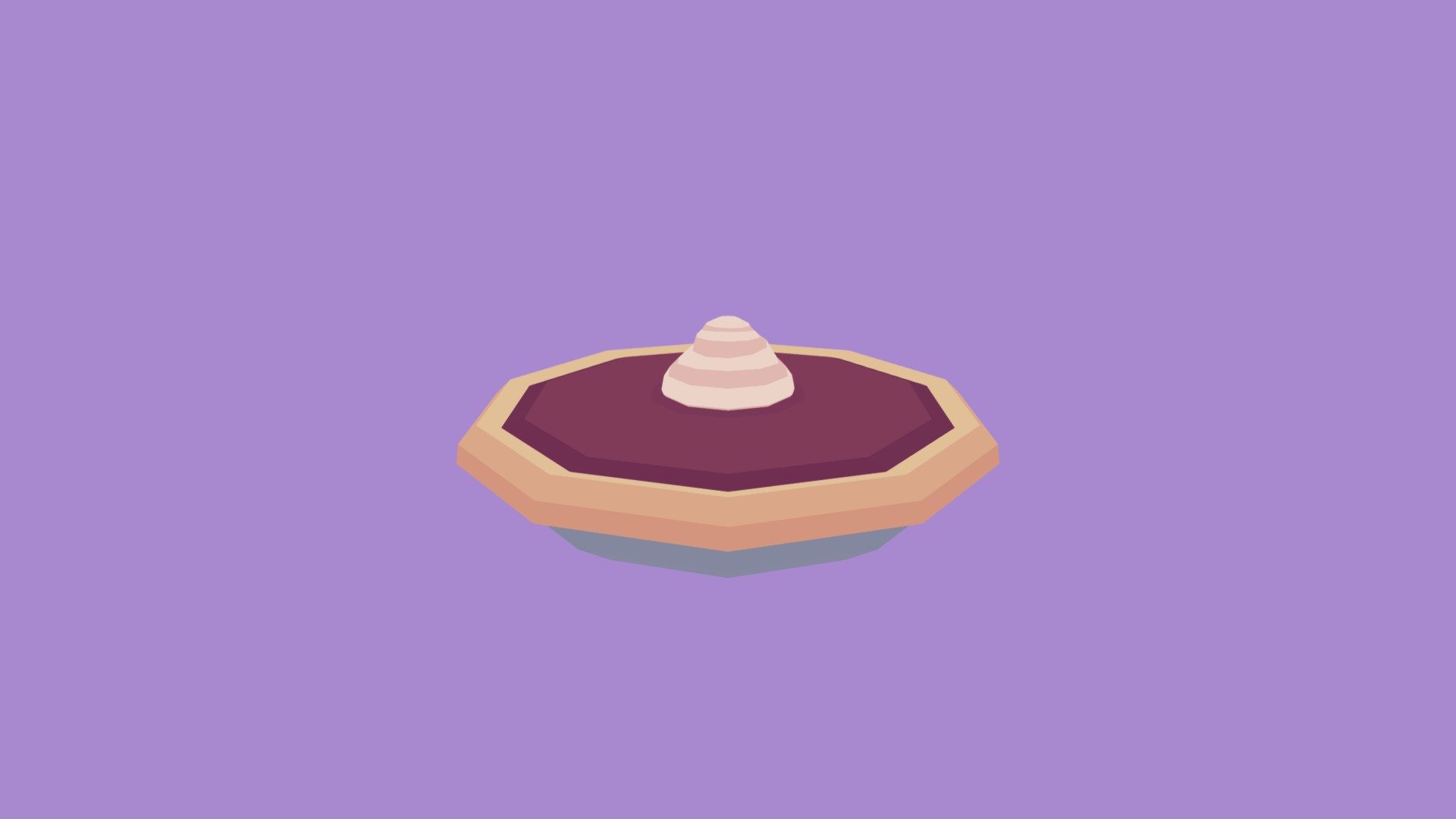 3December Chocolate Pudding Pie - 3D model by toadstoolpicnic [e59e5e1 ...