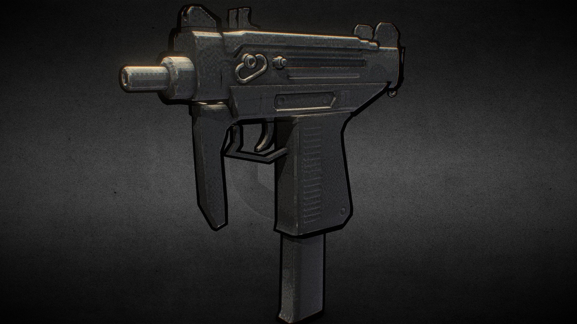 Micro Uzi - Download Free 3D model by Stellar (@red-ius) [e59e77c ...