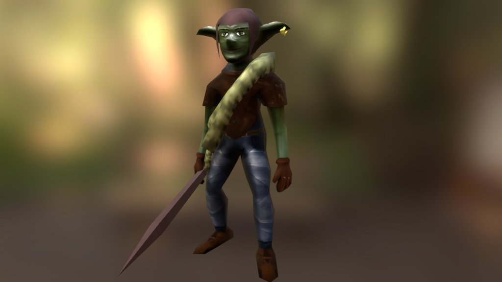 Goblin Character - Download Free 3D model by Rindir [e59fe93] - Sketchfab