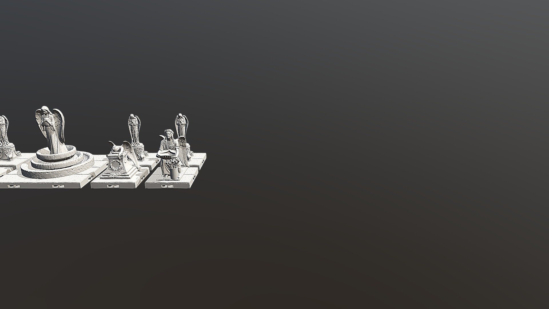Seraphim - Statues - 3D model by aetherstudios3d [e5a0aed] - Sketchfab