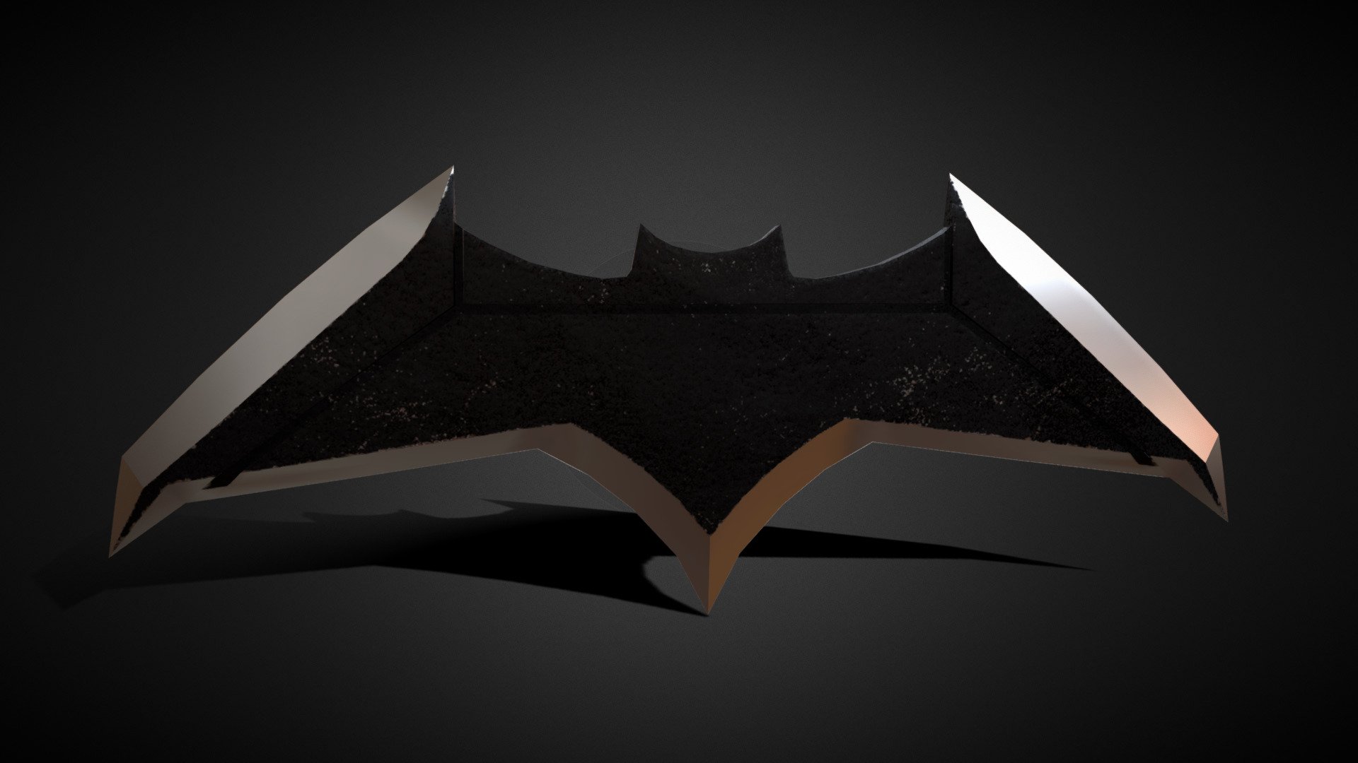 Batarang - 3D model by sam146 [e5a21b4] - Sketchfab