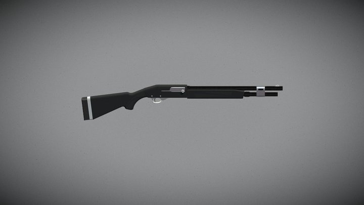Shotguns 3D models - Sketchfab