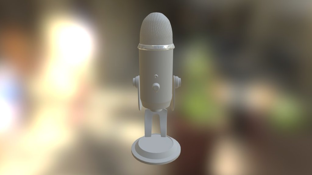 Blue_Yeti - 3D model by Daniel Pybus (@danielpyb) [e5a5125] - Sketchfab