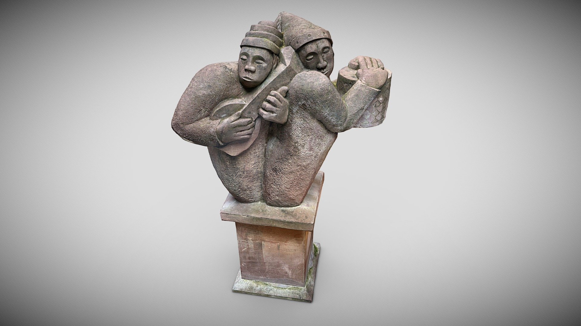 Guild hall statue - Buy Royalty Free 3D model by Alex Tench (@alex ...