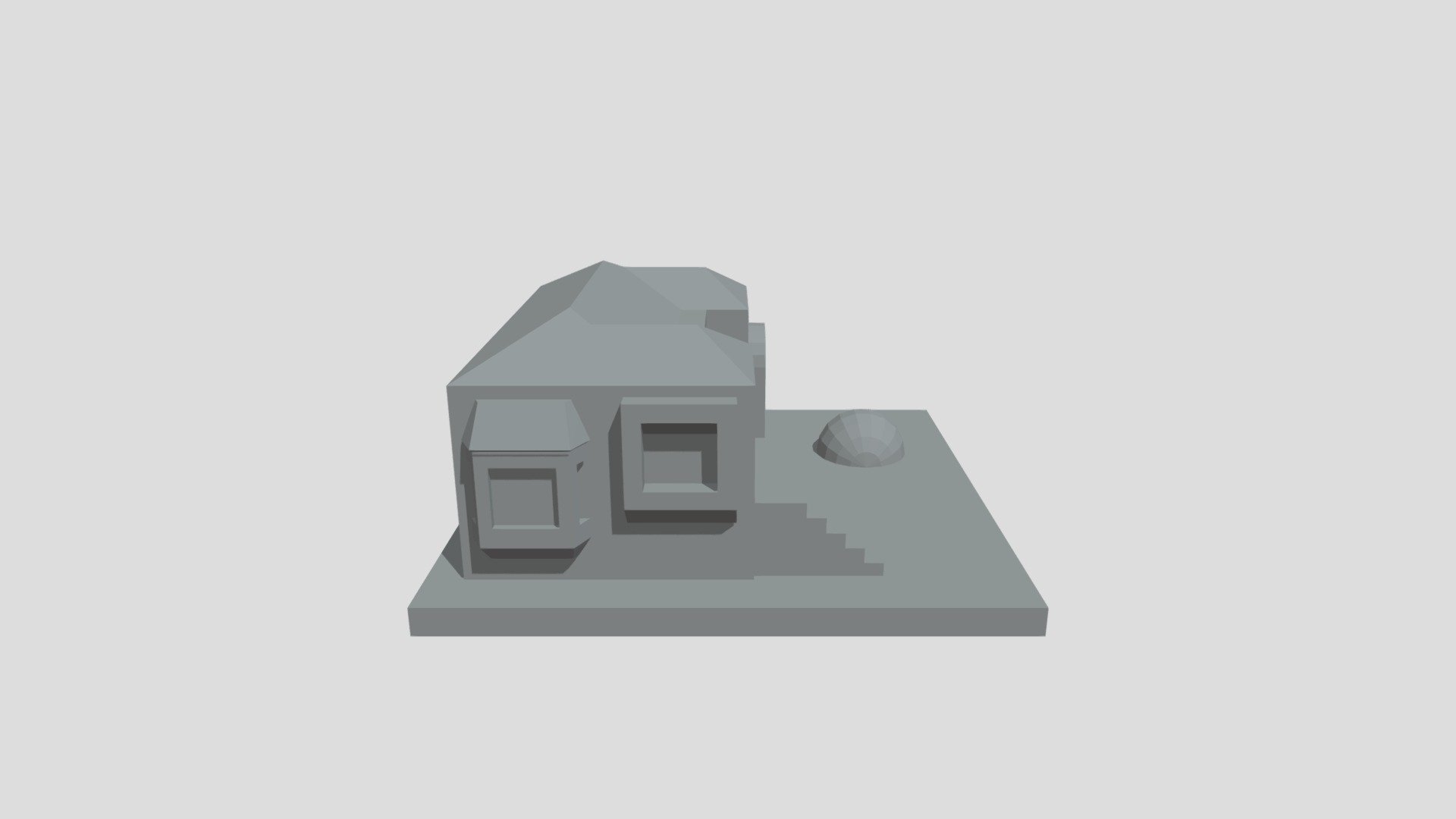 building2 - 3D model by Inggar (@idaharitri) [e5a617d] - Sketchfab
