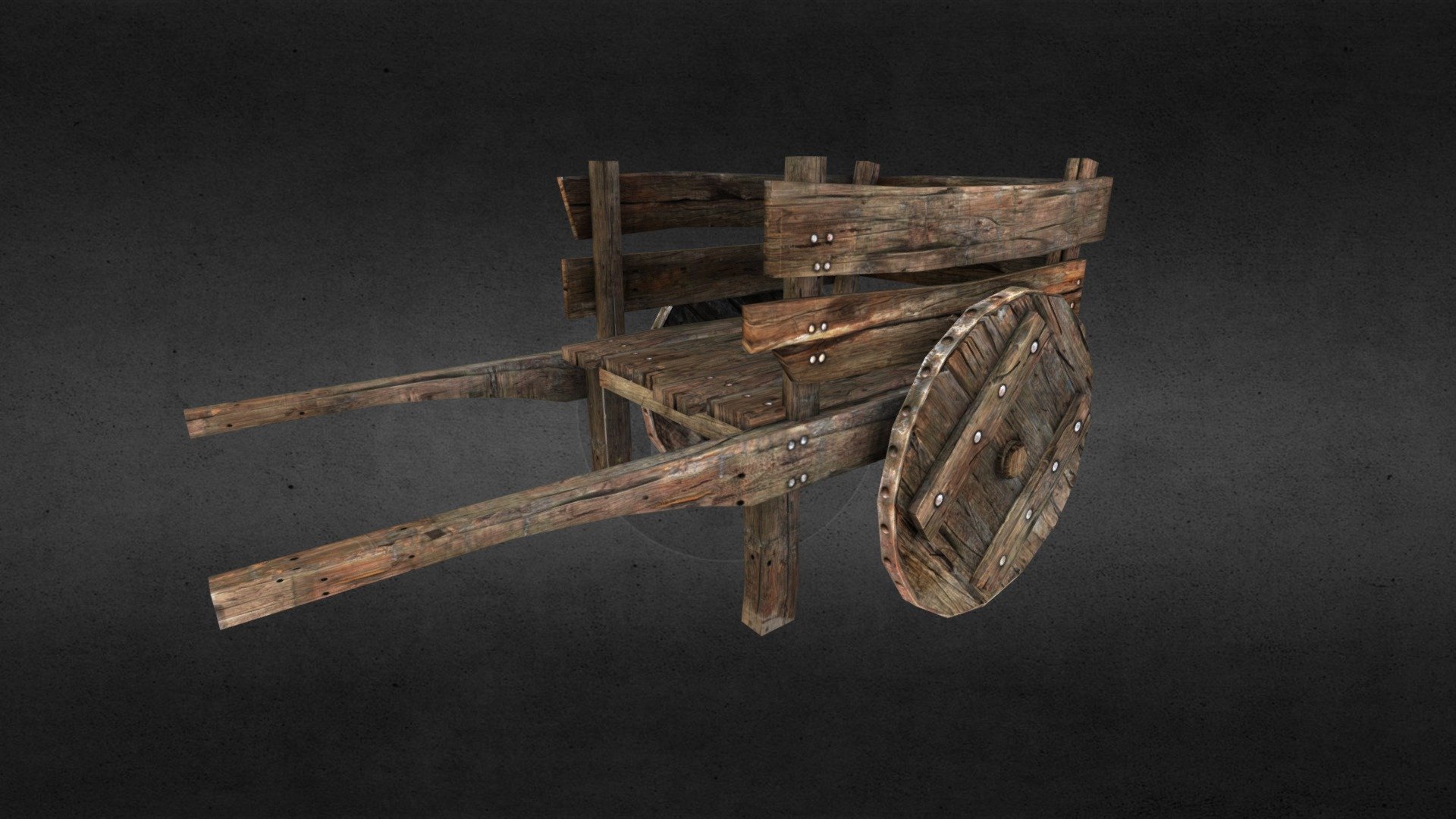 chariot - 3D model by R0m1R [e5a650f] - Sketchfab