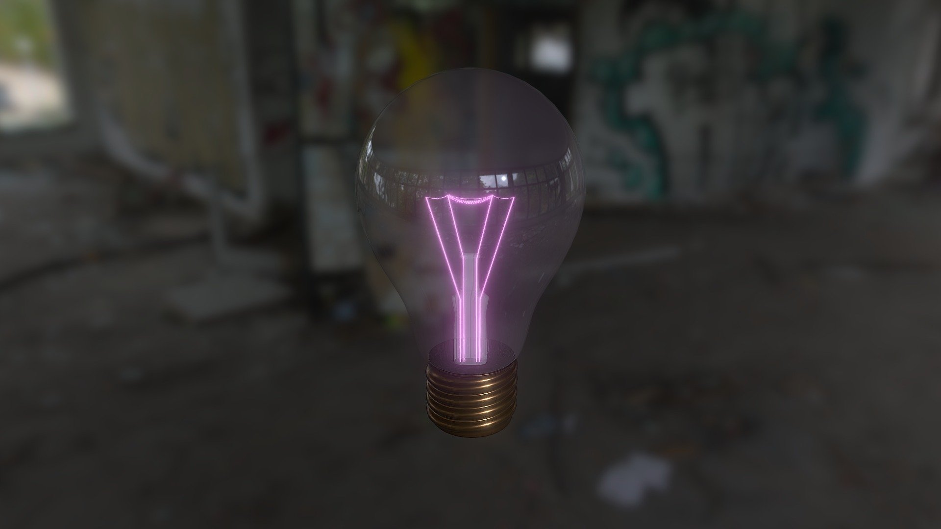 Lightbulb - 3D model by mslugocka [e5a6f49] - Sketchfab