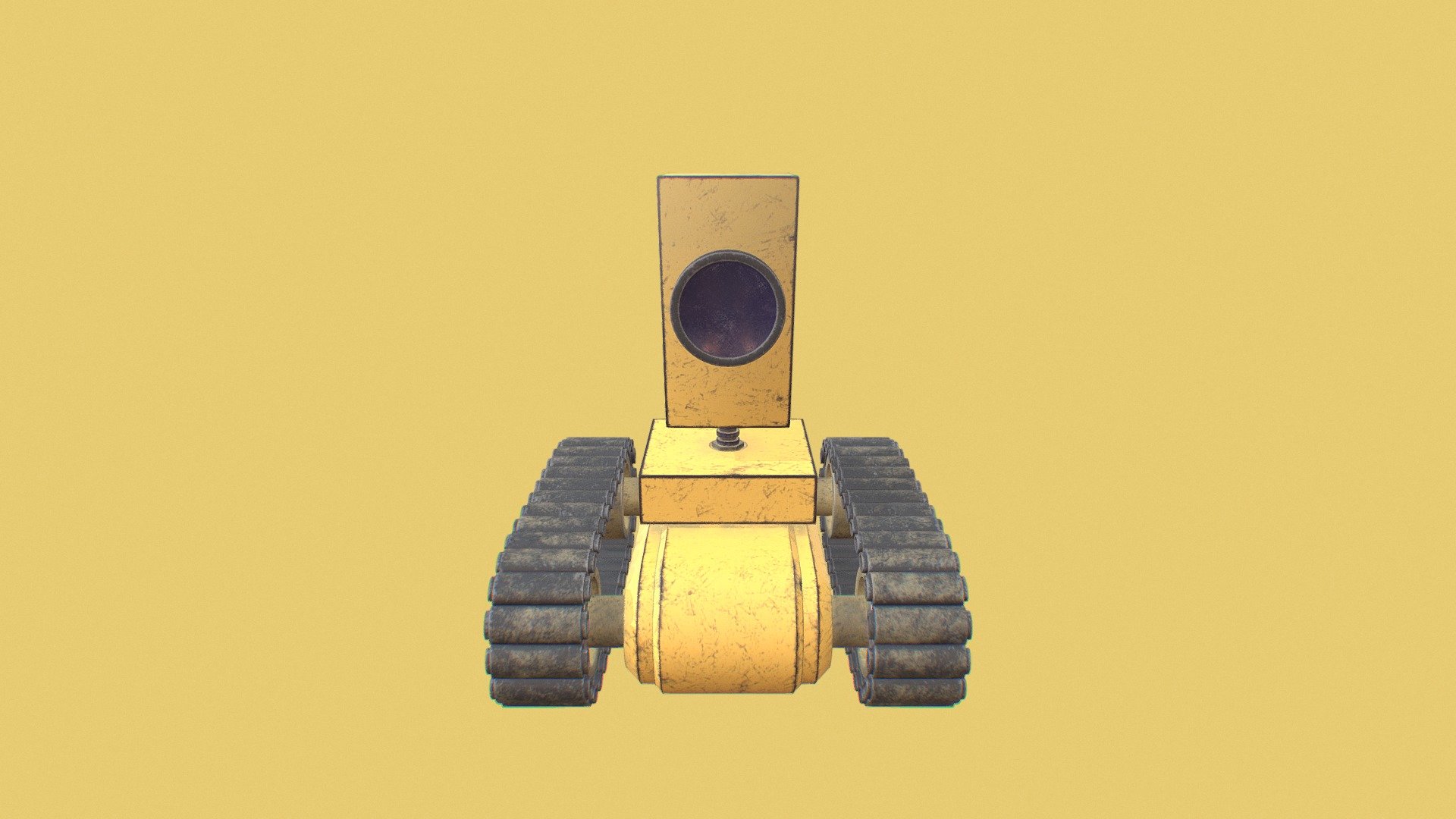 Cartoon Robot / Tank - Download Free 3D model by Rahib Roshan ...