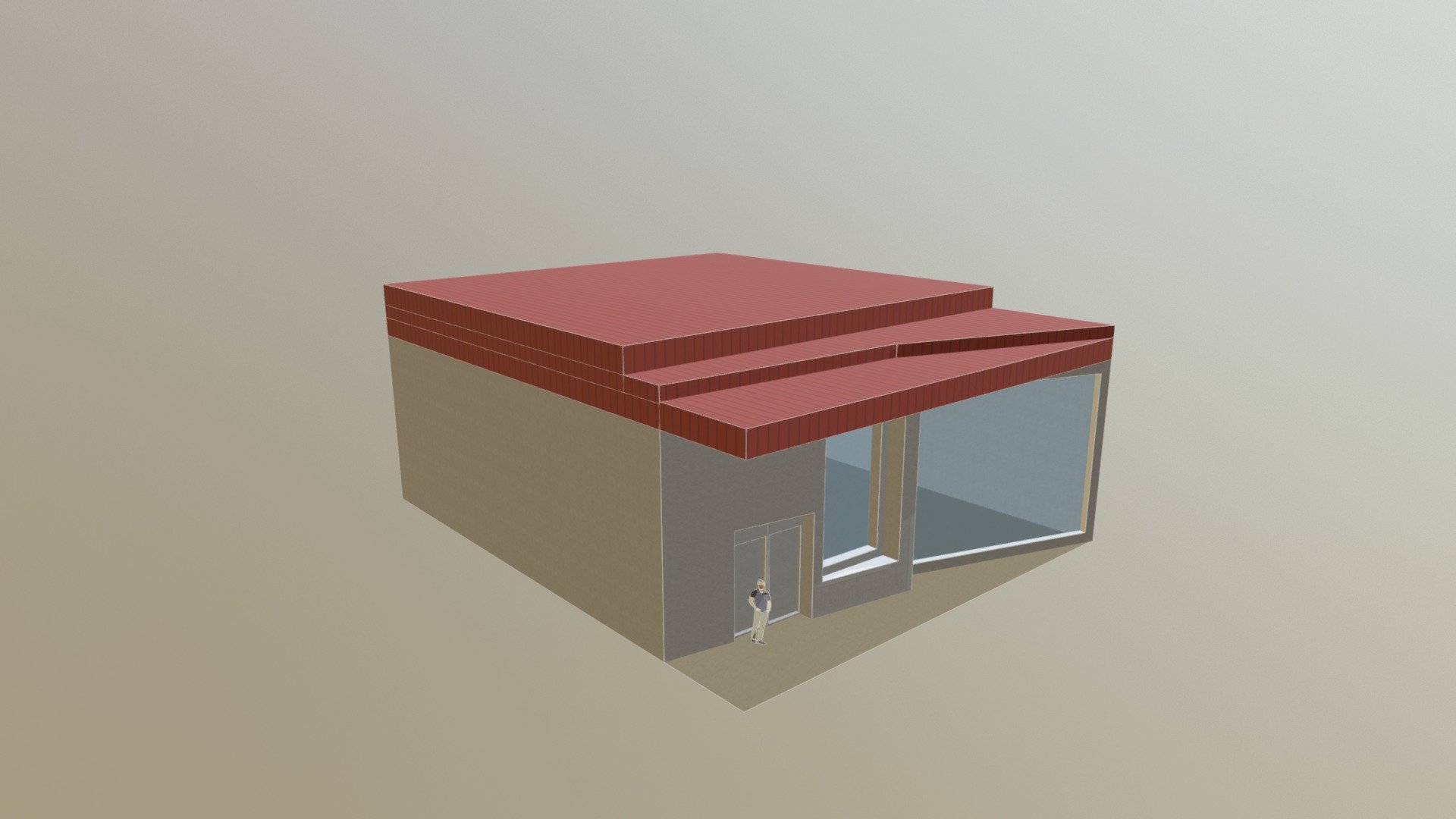 First Project (using SketchUp) - 3D model by ThyGamingNerd [e5a94eb ...