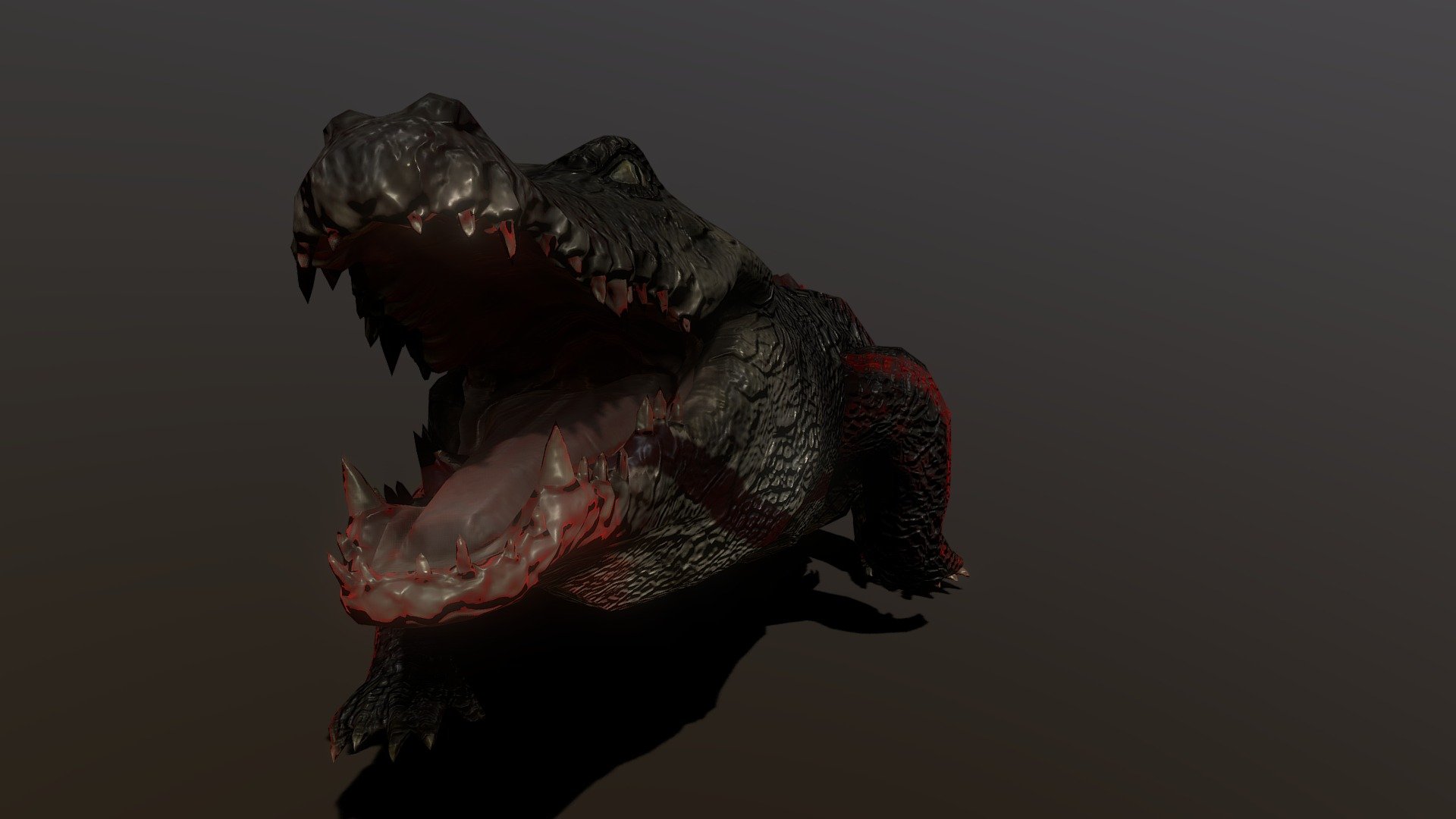 Crocky Rocky - Download Free 3D model by ArachnoBoy (@vang807) [e5ab6cd ...
