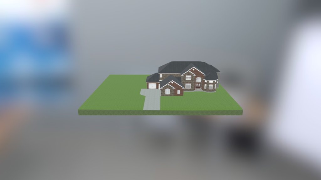 Jit Sing Straight Driveway - 3D model by RJD Design Concepts ...