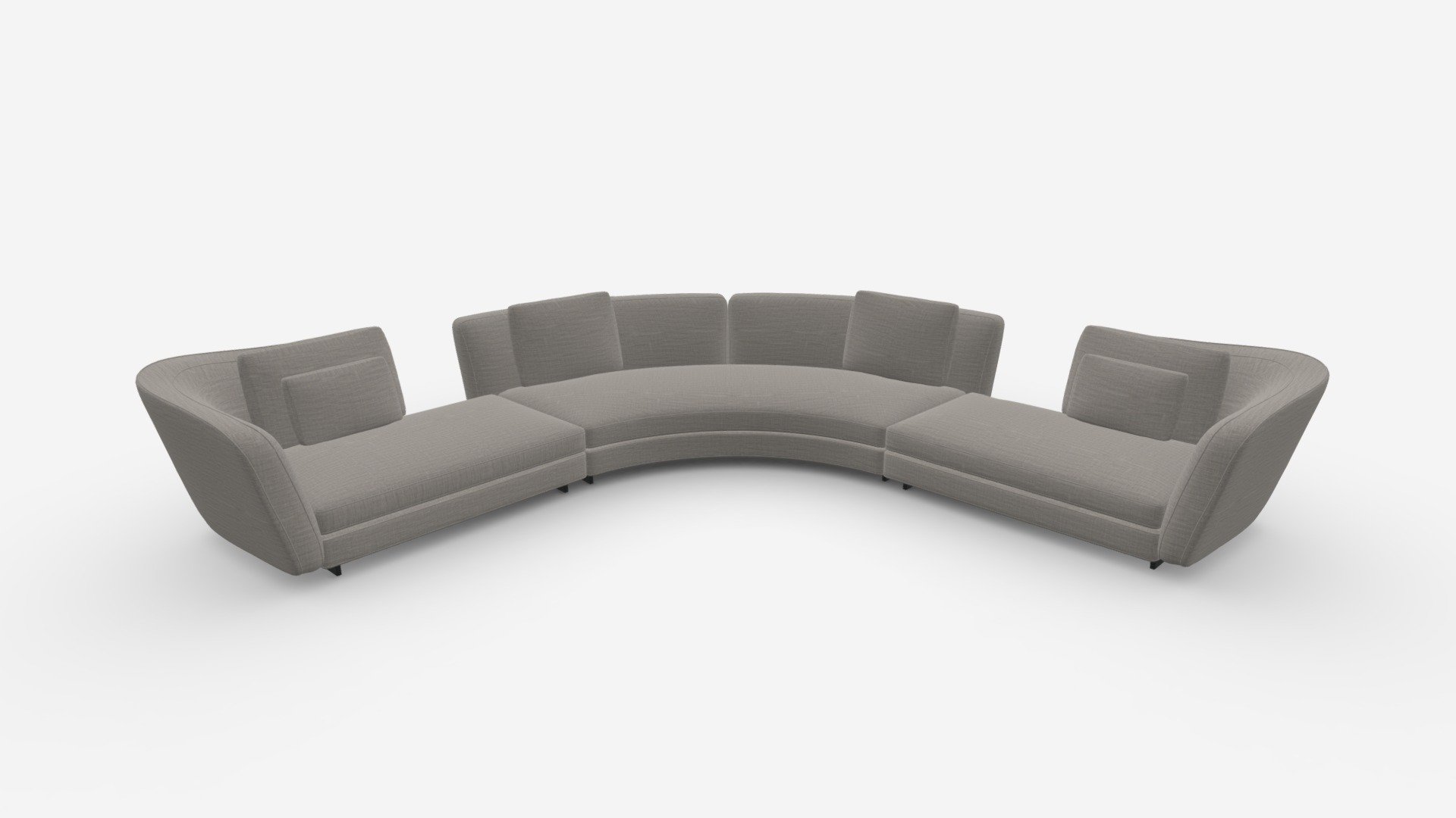 6. Sofá Lecco II - Brum Design - 3D model by Arch Tech Tour ...