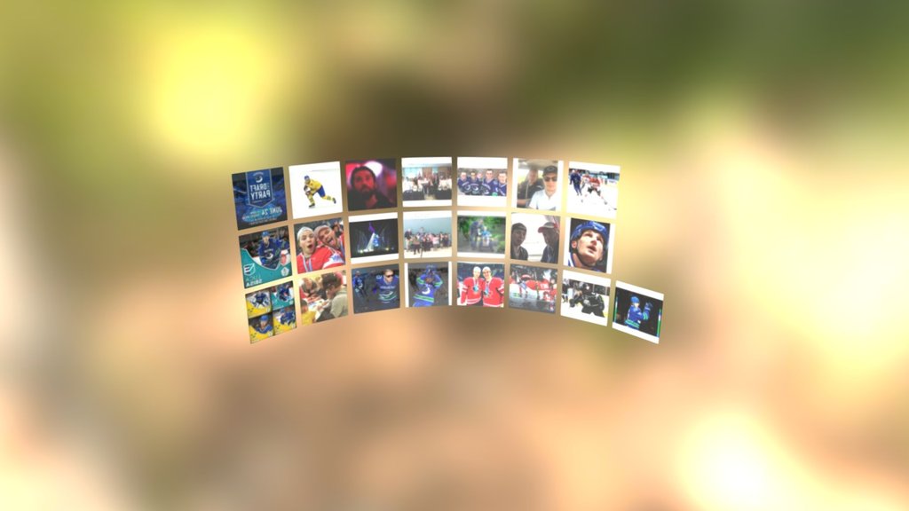 Instamuseum for @canucks - 3D model by croex [e5ae81e] - Sketchfab