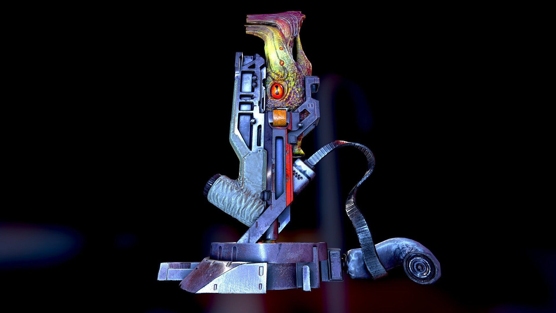 Organic machine - Download Free 3D model by Korneev Nikita Kirillovich ...