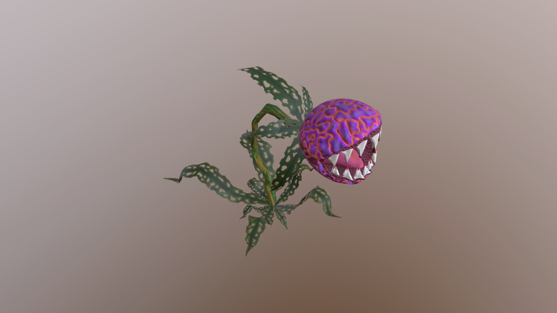 carnivorous plant - 3D model by Annika Kirmes (@annika.kirmes) [e5b0193 ...