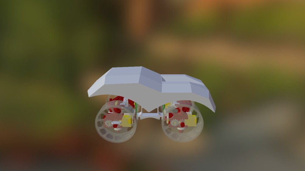 Car With Bodyshell - 3D model by Barty Pitt (@Blue) [e5b08a2] - Sketchfab