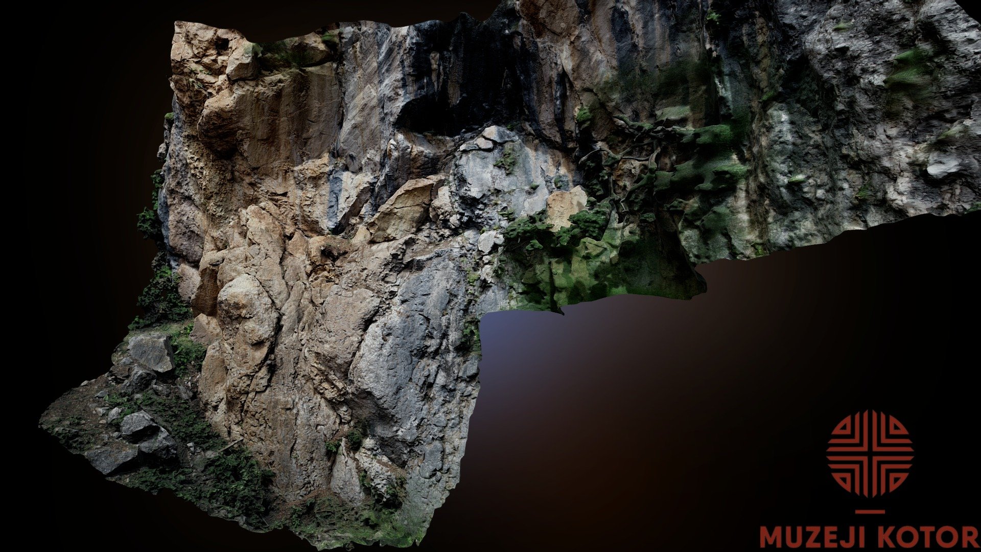 Lipci - rock art site (wide angle) - 3D model by Muzeji Kotor (@muzeji ...