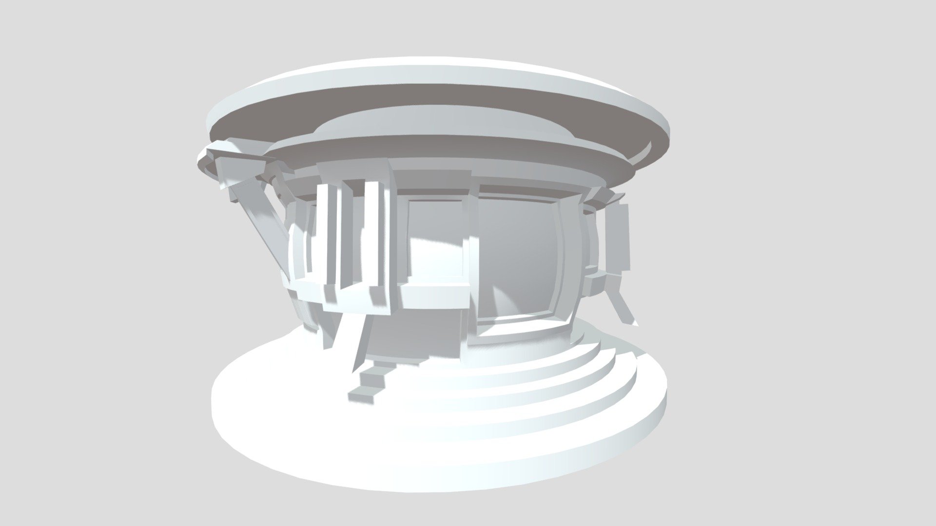 Habitat-Science_fiction - 3D model by ika-82 [e5b29bf] - Sketchfab