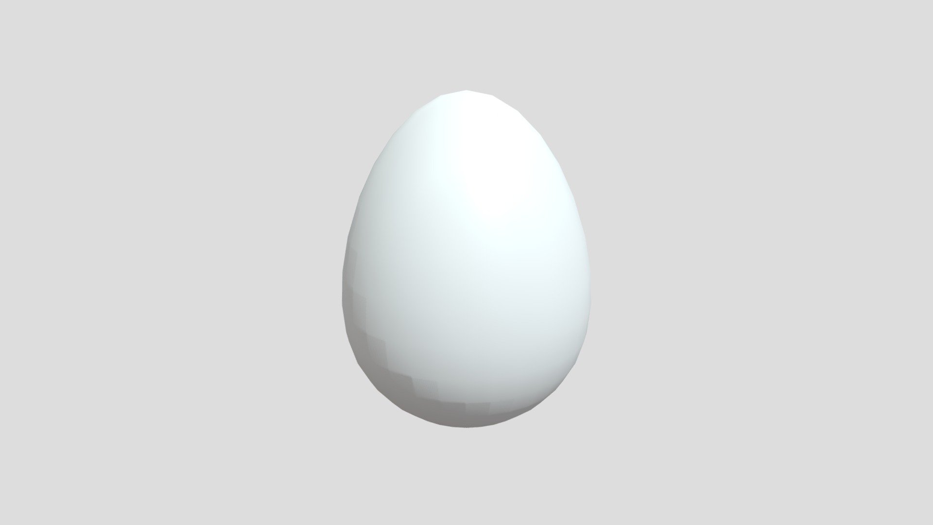 Egg - Download Free 3D model by moktadir [e5b2a8f] - Sketchfab
