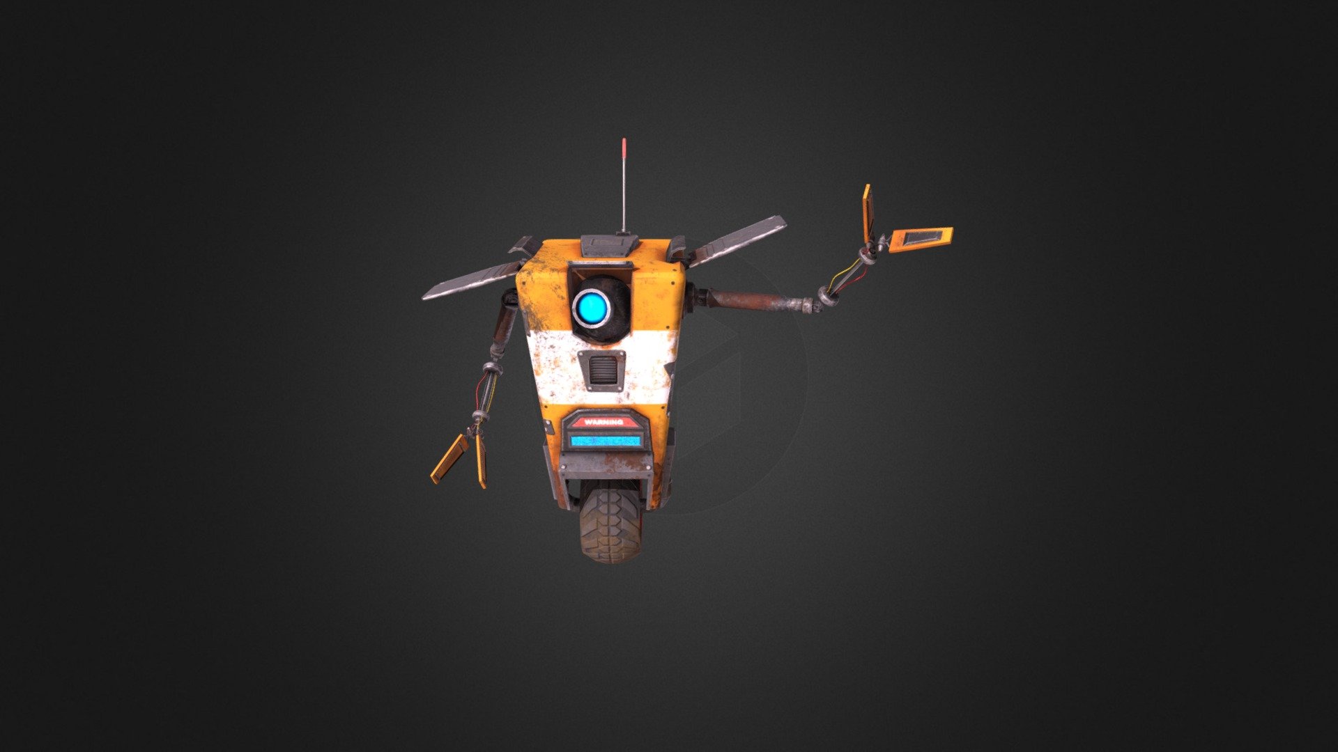 ClapTrap - 3D model by Benoit Richard (@b.richardtixier) [e5b2d07 ...