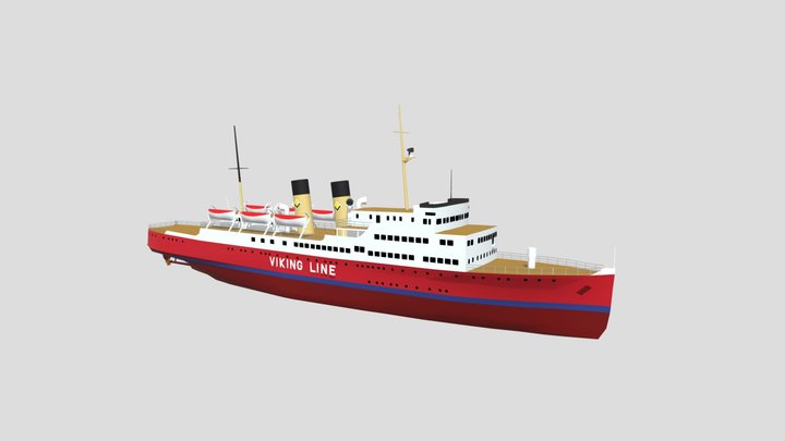 Steamship 3D models - Sketchfab