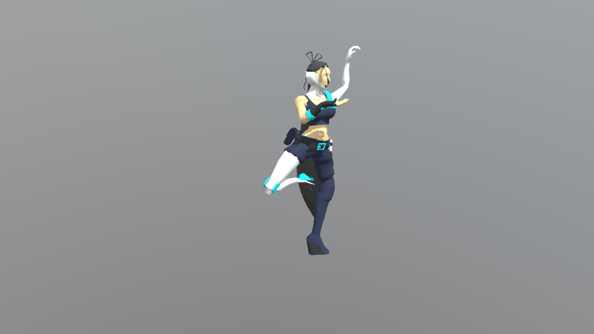 Kick for profil view - Download Free 3D model by Orane [e5b5341 ...