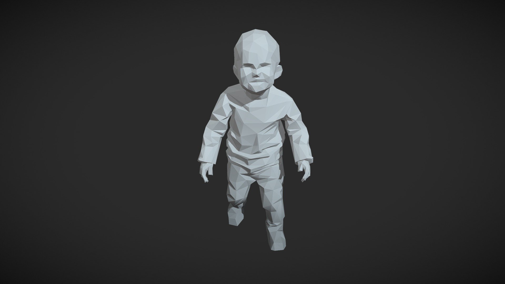 Rigged Lowpoly Children - 3D model by kanistra [e5b5735] - Sketchfab