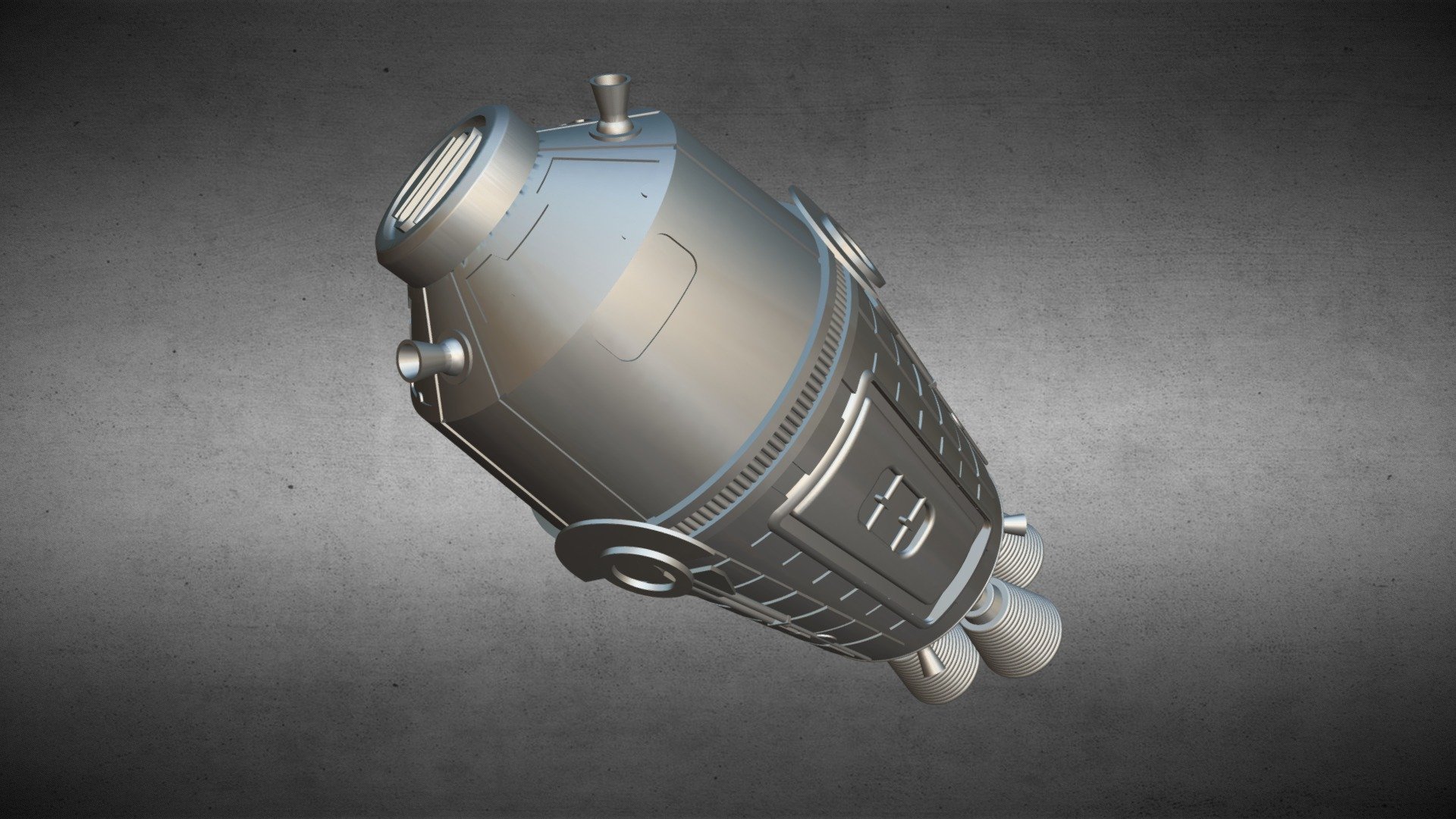 Escape-POD - capsule de sauvetage - Download Free 3D model by perceval ...