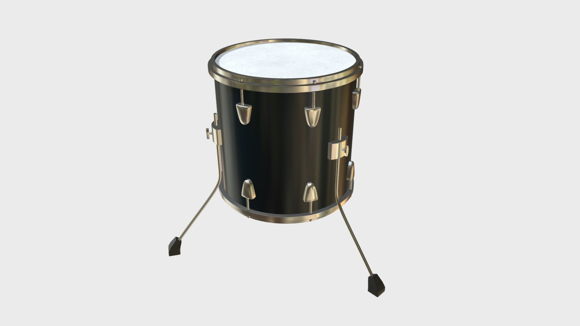 Floor tom drum - Buy Royalty Free 3D model by FrancescoMilanese ...