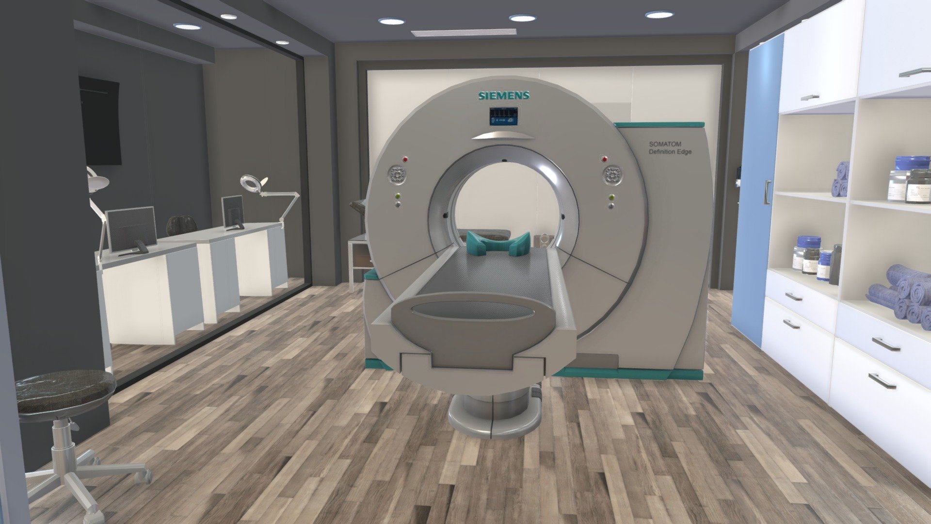 CT Room - 3D model by sd-edify [e5b8a99] - Sketchfab