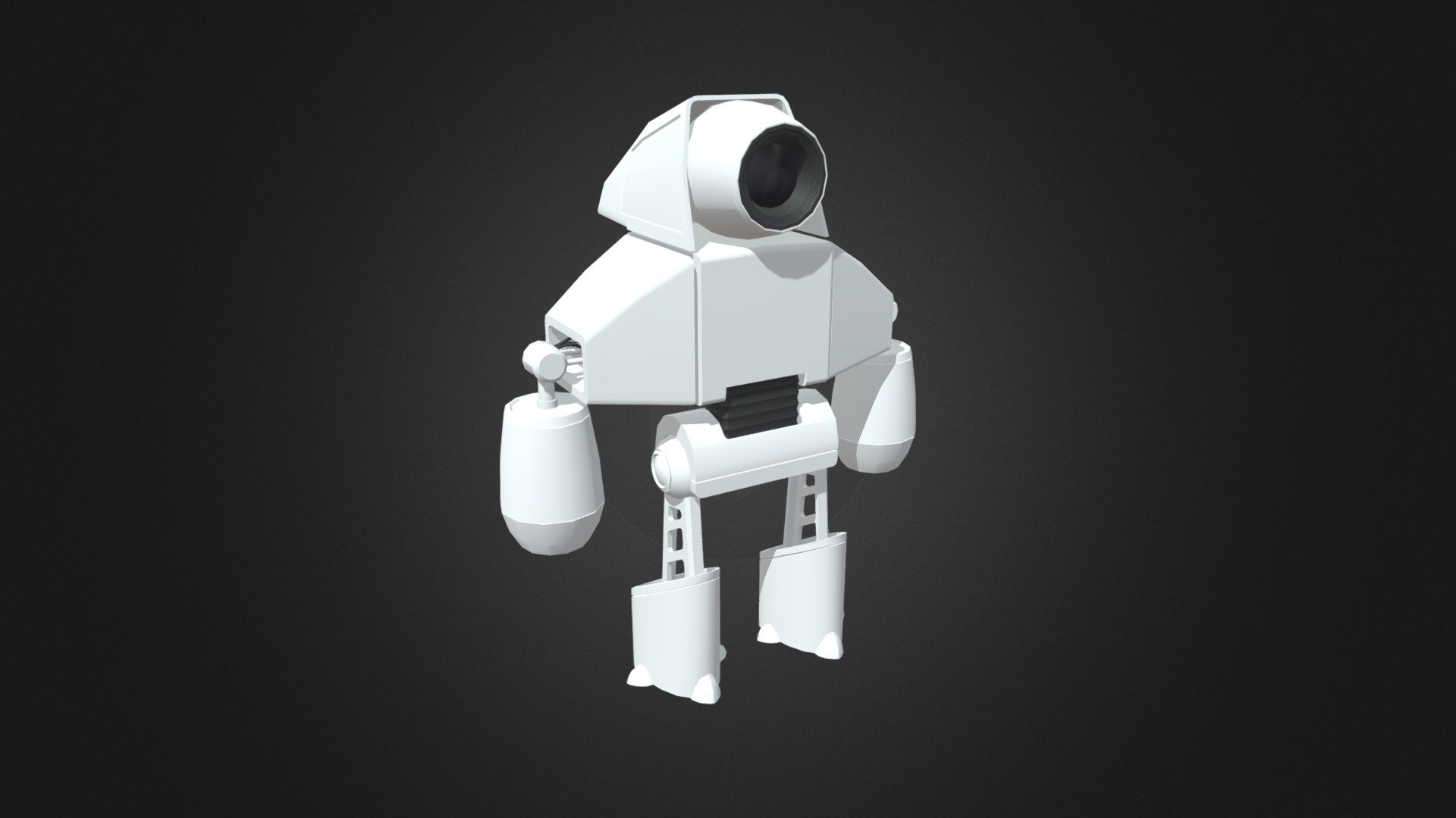 Robot Cam - Download Free 3D model by aeliseev [e5b94fb] - Sketchfab