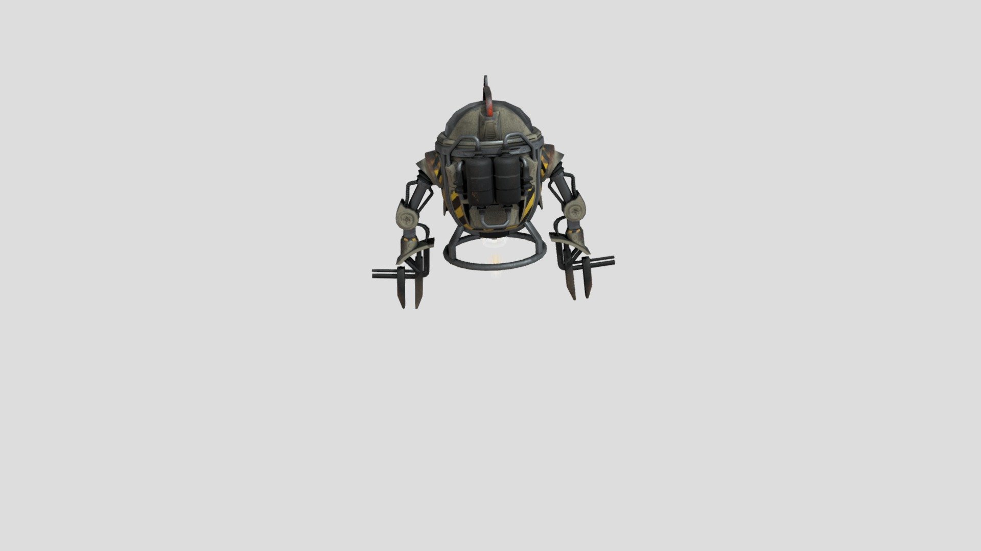 Mech_drone - Download Free 3D model by raythananselmdass [e5bbef3 ...