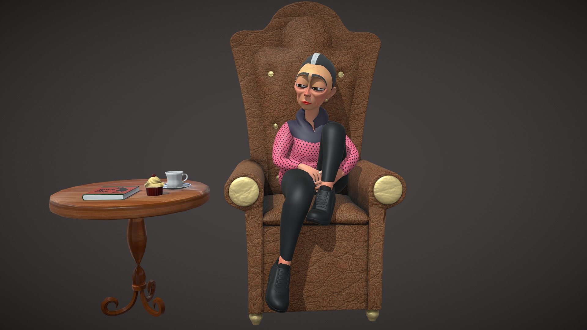 old_lady - Download Free 3D model by snjvsngh_negi [e5bc0cf] - Sketchfab