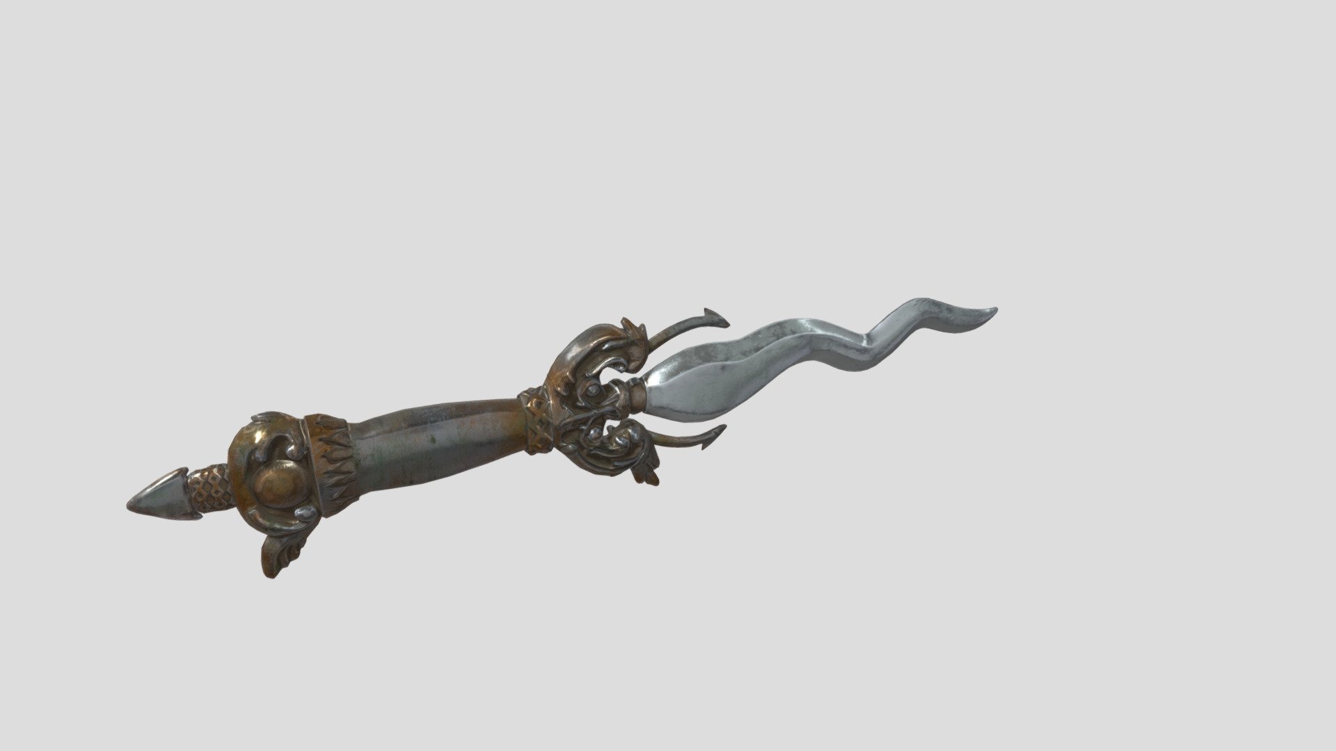 low poly dagger - 3D model by powellcolla [e5bcd2a] - Sketchfab