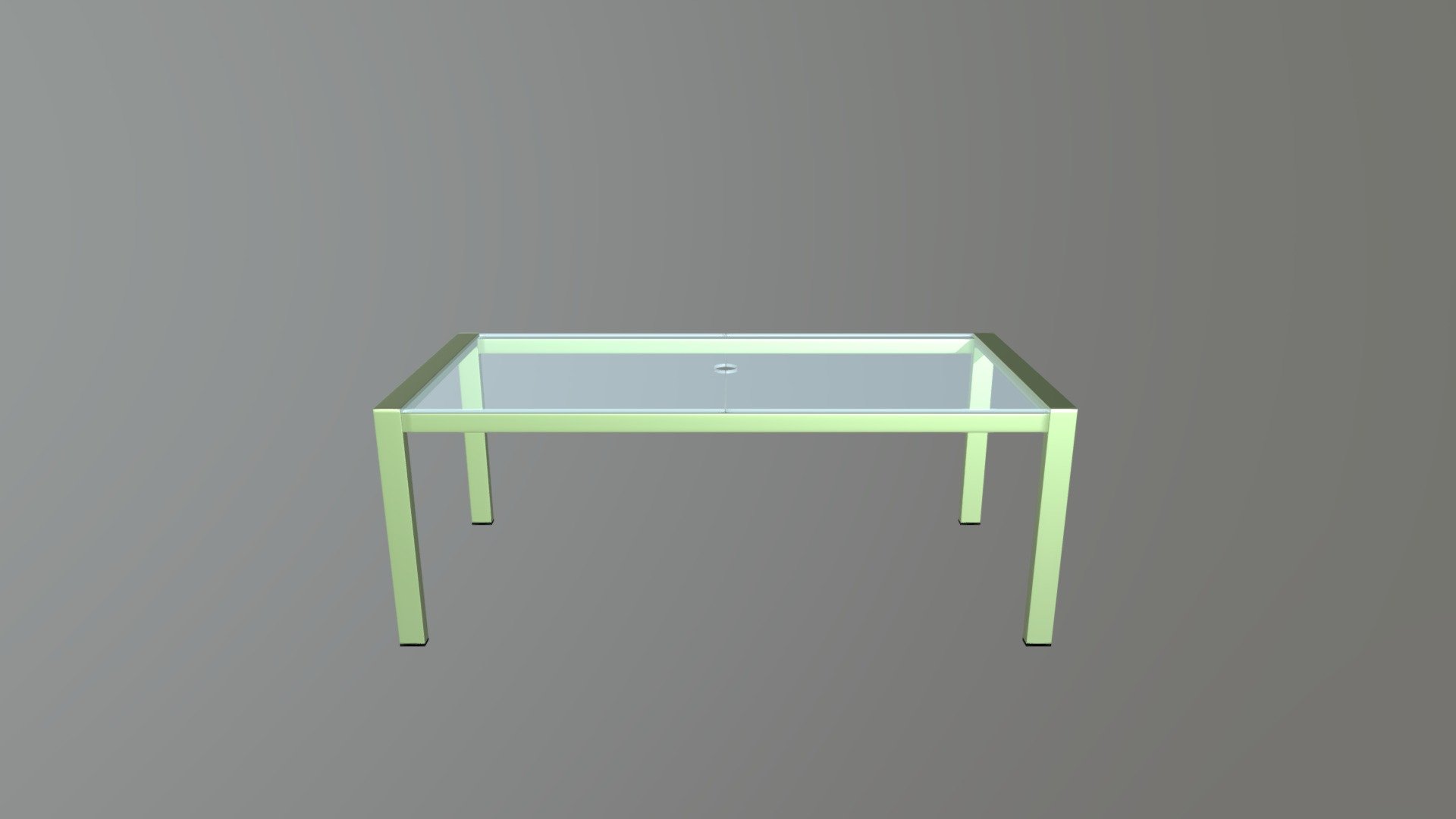 Dune Painter Glass Table - 3D model by BenGrieb [e5bdc91] - Sketchfab