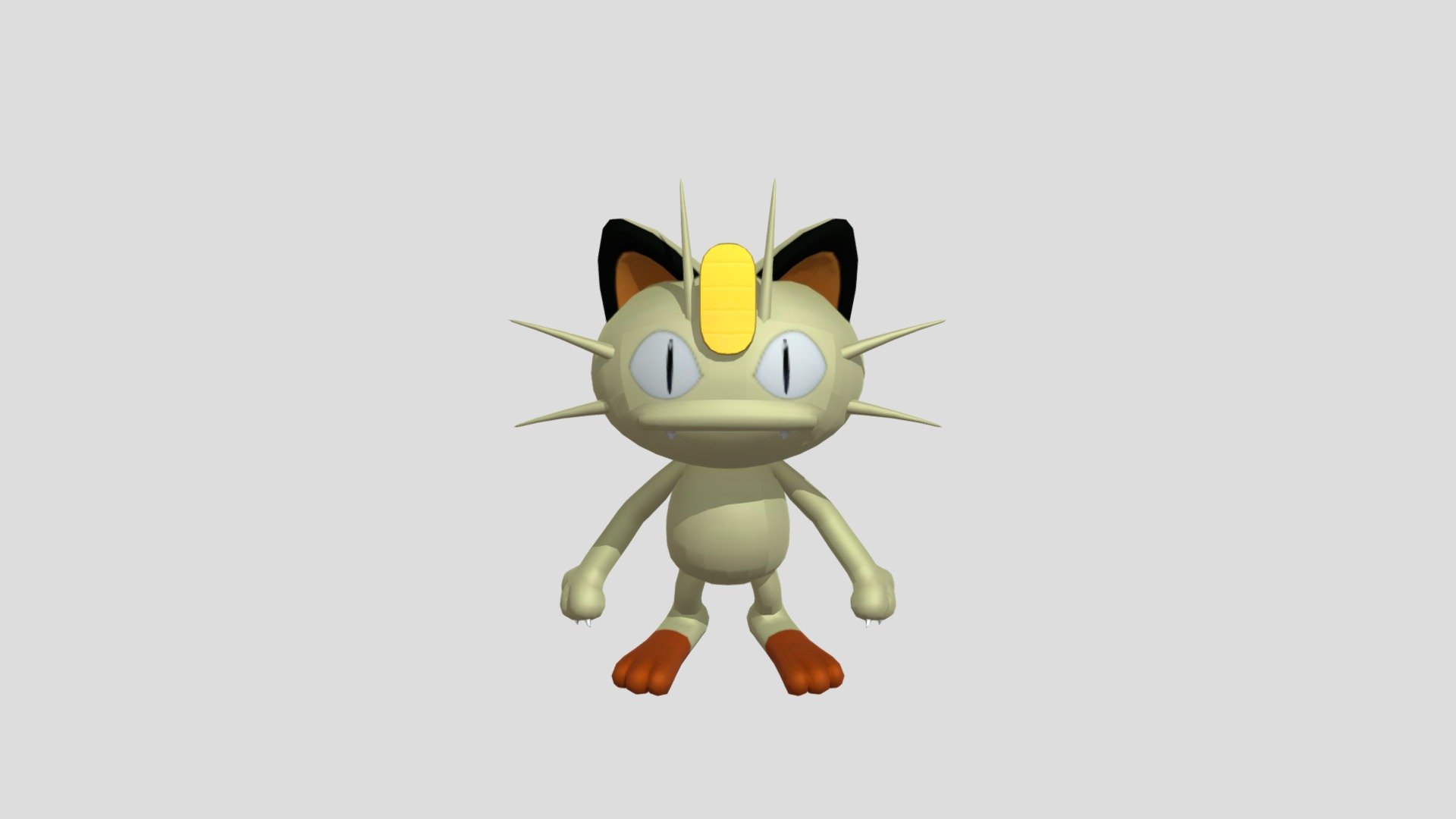 Pokemon 3DS meowth - Download Free 3D model by JackTheOhio ...