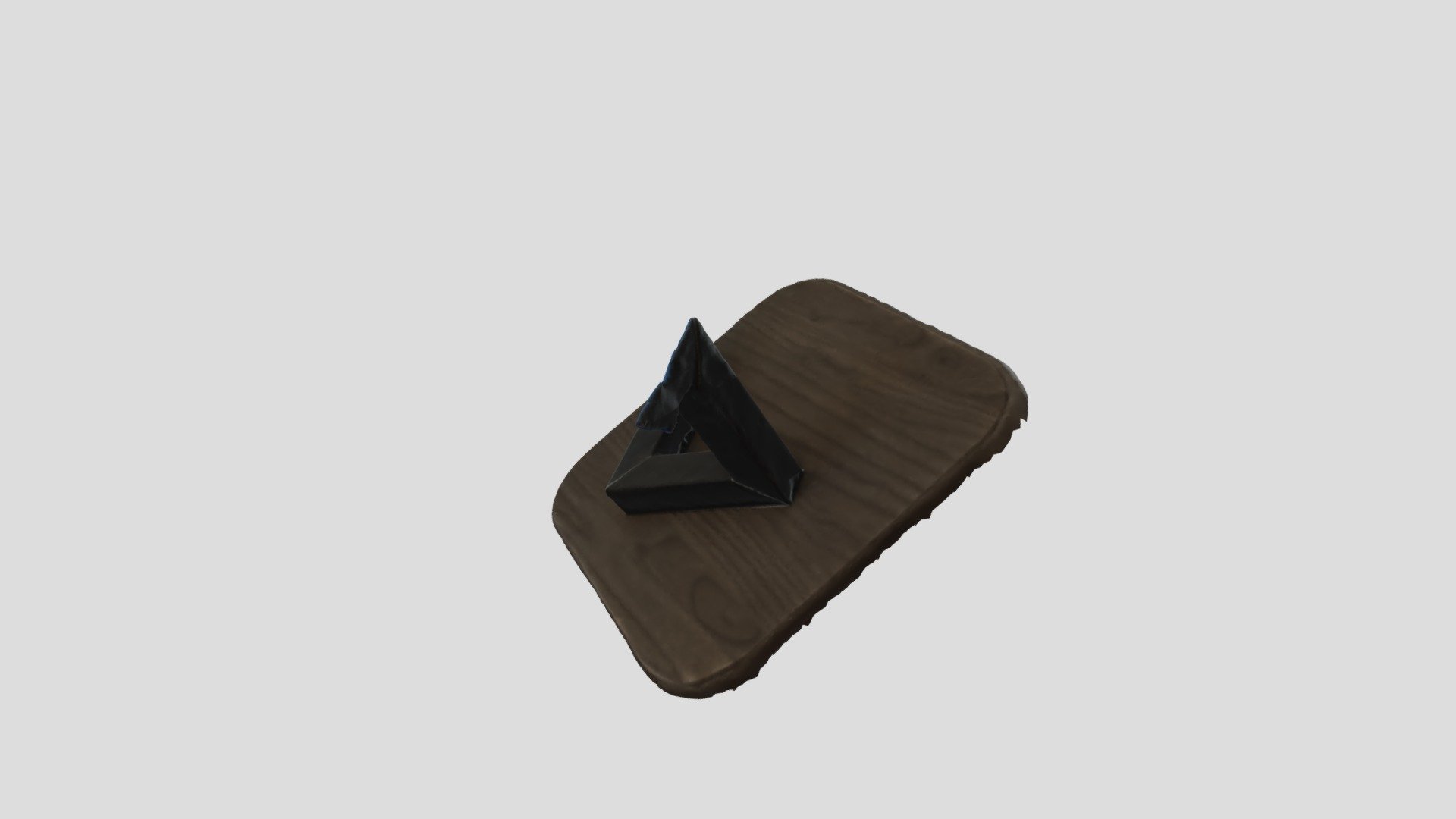 Scanned impossible triangle - 3D model by luyuhao [e5bea5c] - Sketchfab