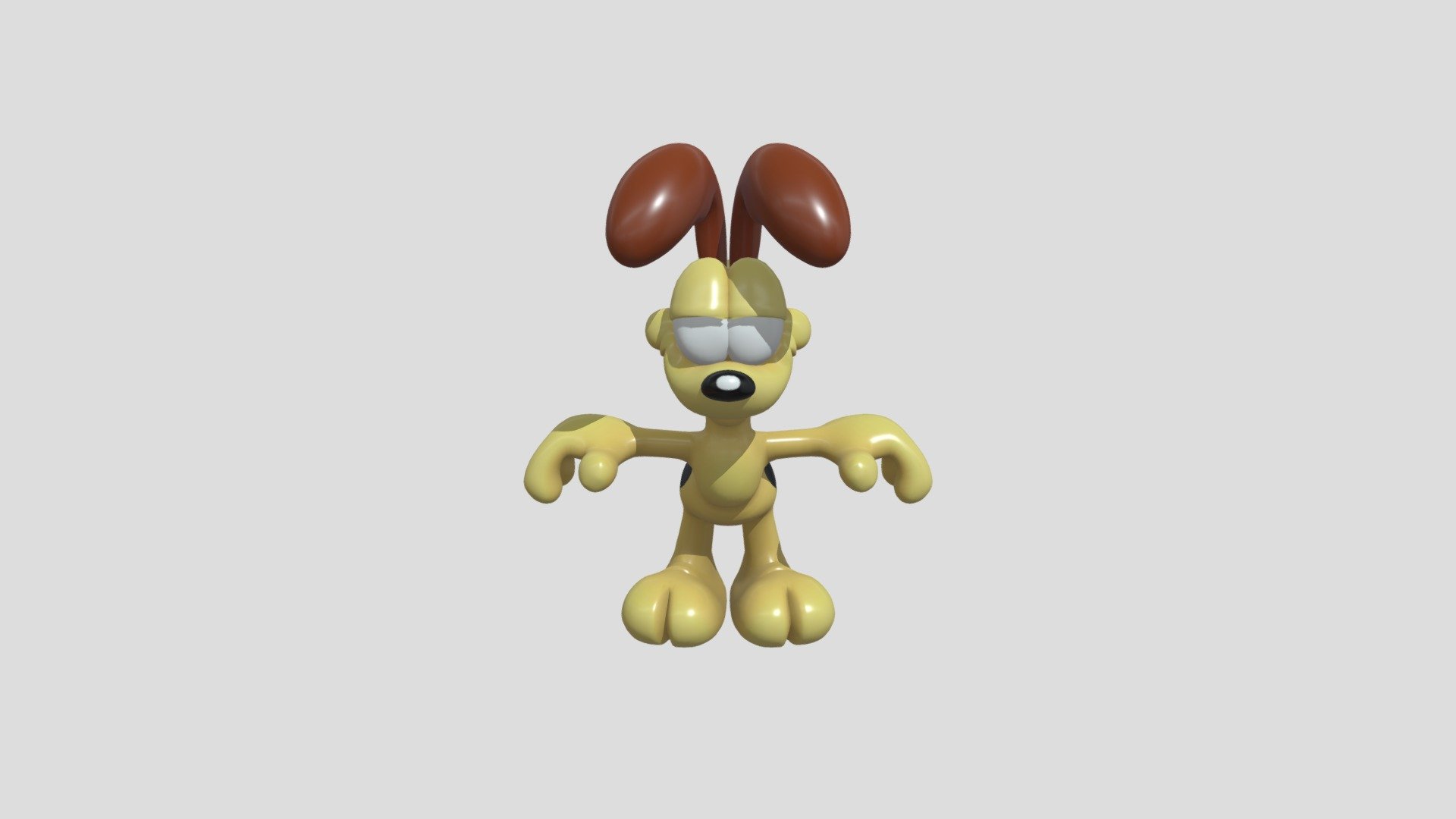 Odie (1) - Download Free 3D model by mustafatylan68 [e5bea7a] - Sketchfab