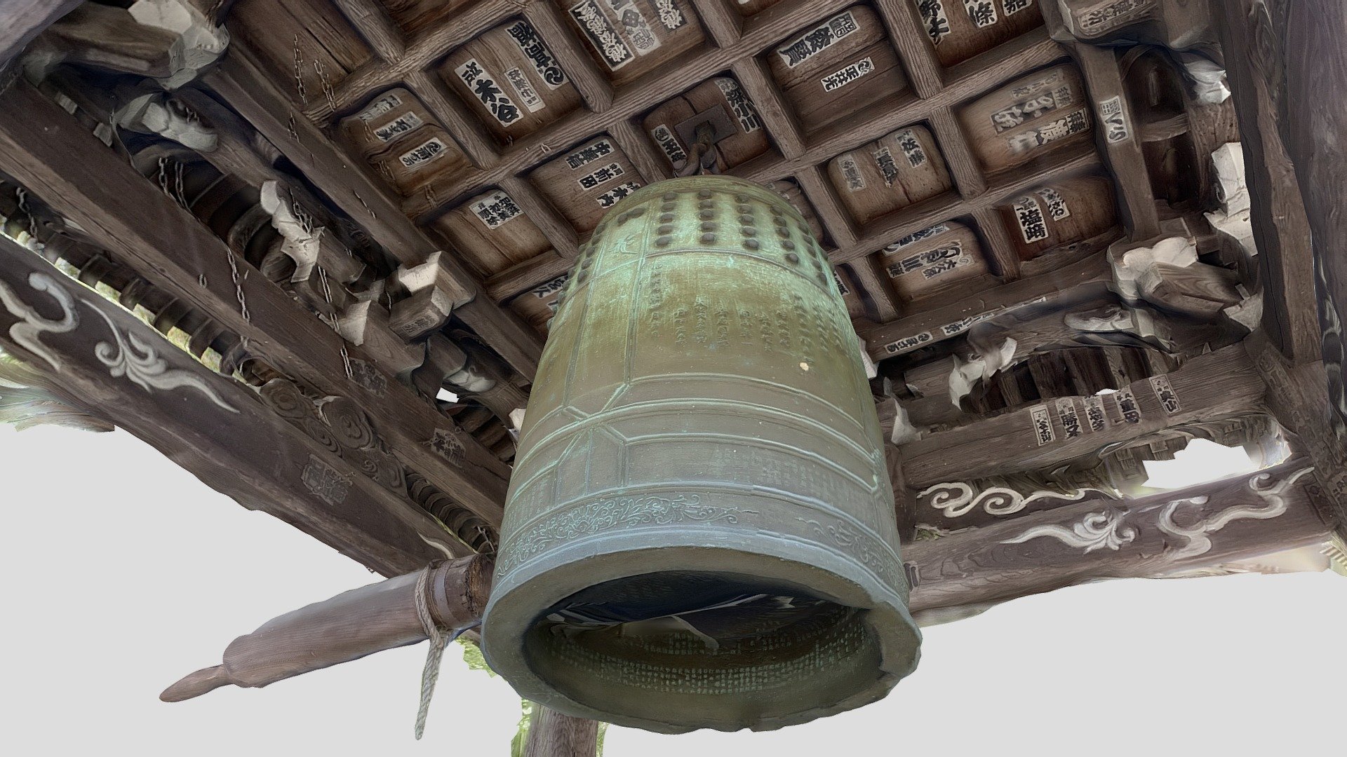Bell at Anaoji temple - 3D model by Koto3D Stephane Vogley (@sayavog ...