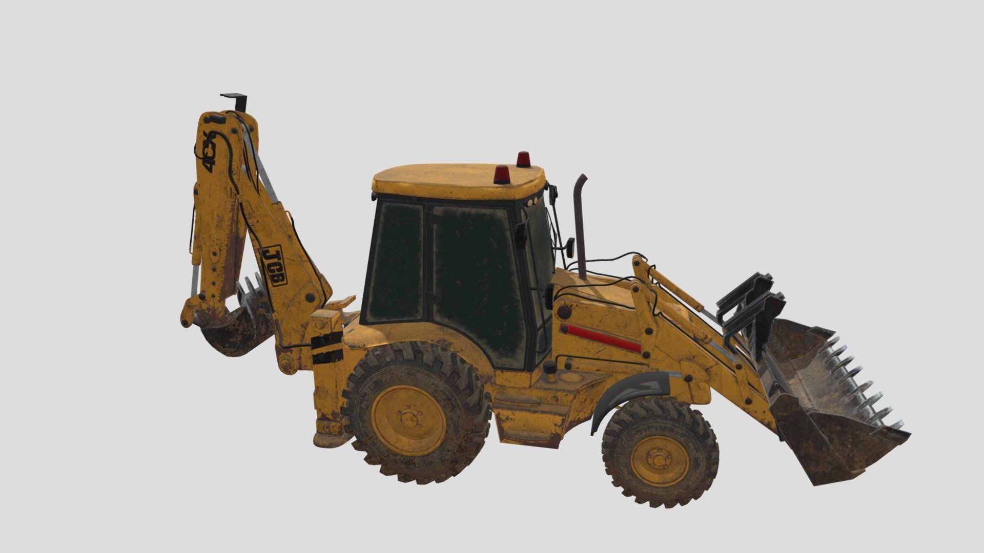 JCB_Model - 3D model by convrseai [e5c1982] - Sketchfab