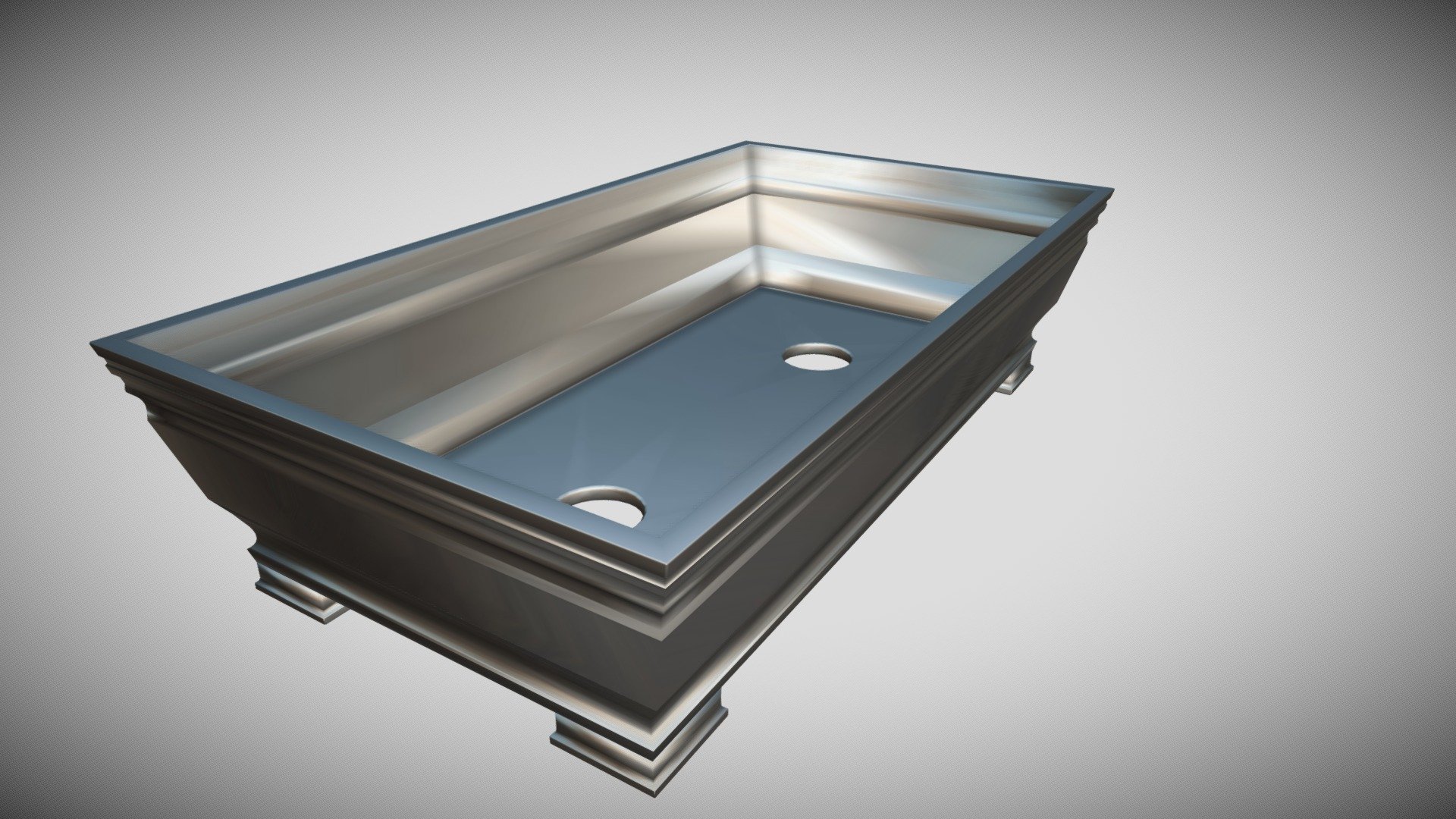 pretty rectangular Bonsai Pot - Download Free 3D model by Print3dburton ...